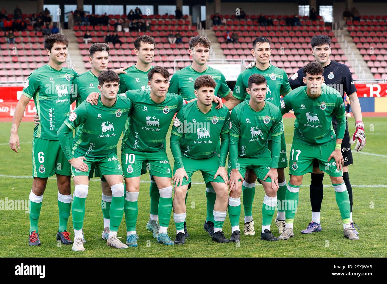 Rayo Cantabria team group line-up (RayoCantabria), FEBRUARY 23, 2025 ...