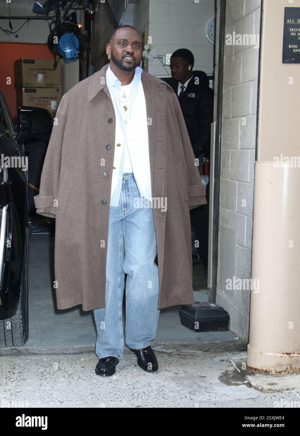 New York, NY, USA. 24th Feb, 2025. Brian Tyree Henry seen at Live with ...