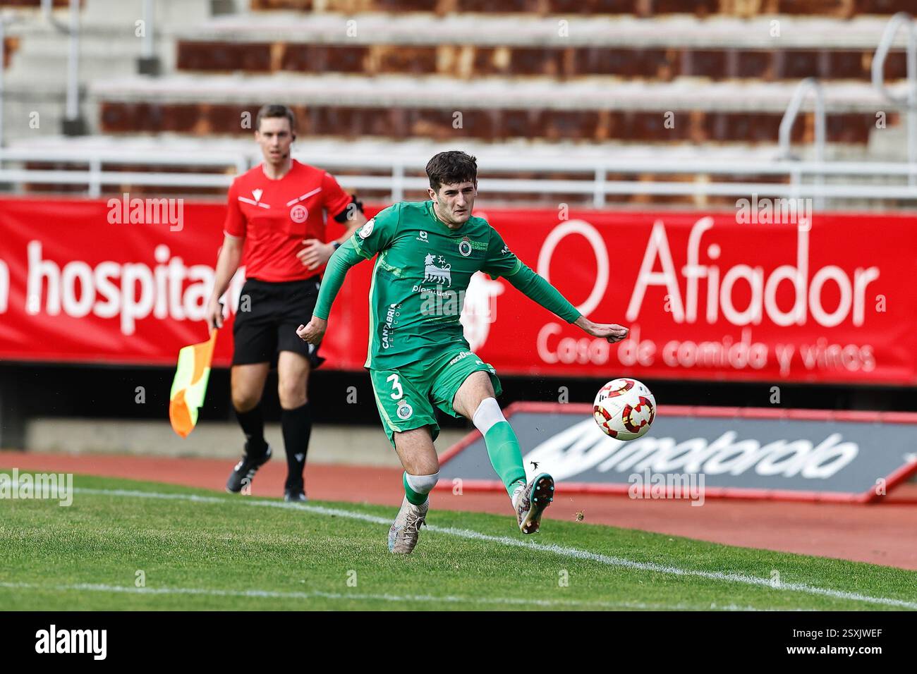 Samuel Calera (RayoCantabria), FEBRUARY 23, 2025 - Football / Soccer ...