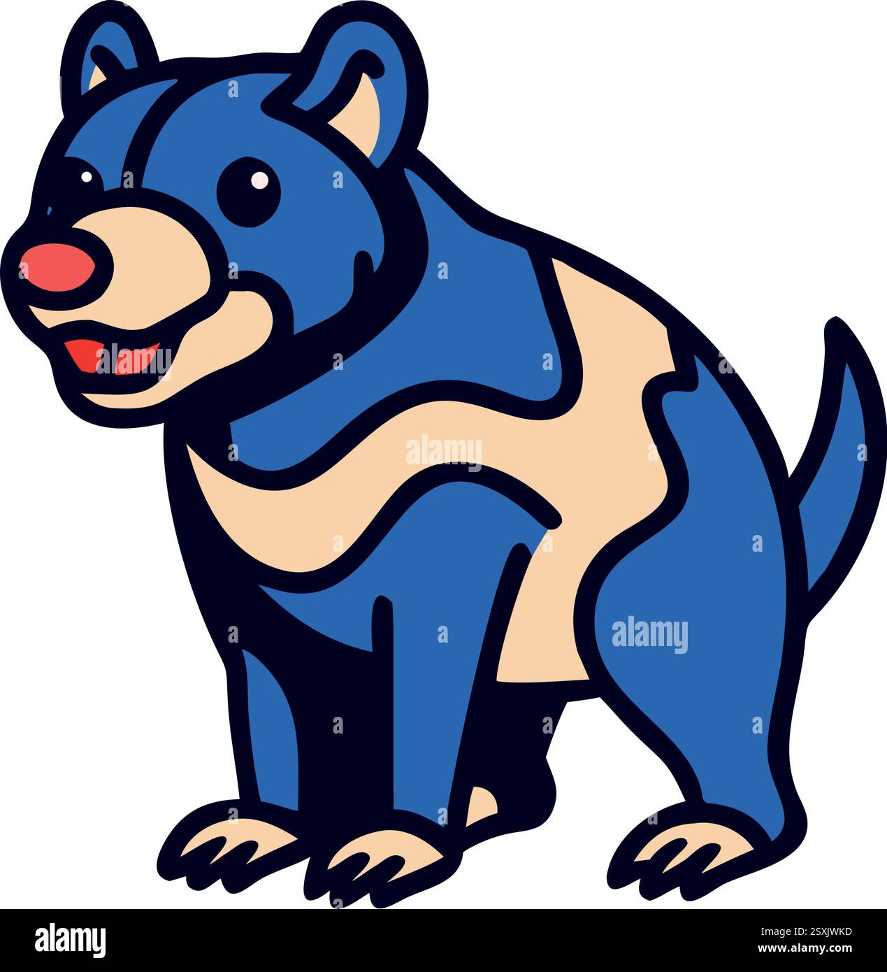 Australia Tasmanian devil Stock Vector Image & Art - Alamy