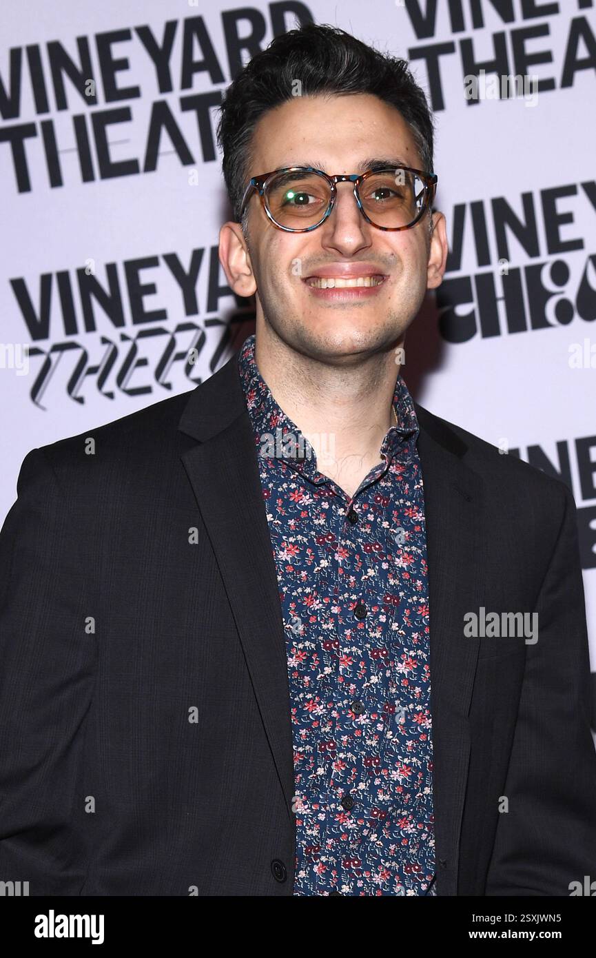 New York, USA. 24th Feb, 2025. Ryan Haddad attends the 2025 Vineyard Theatre Gala at The Edison ...