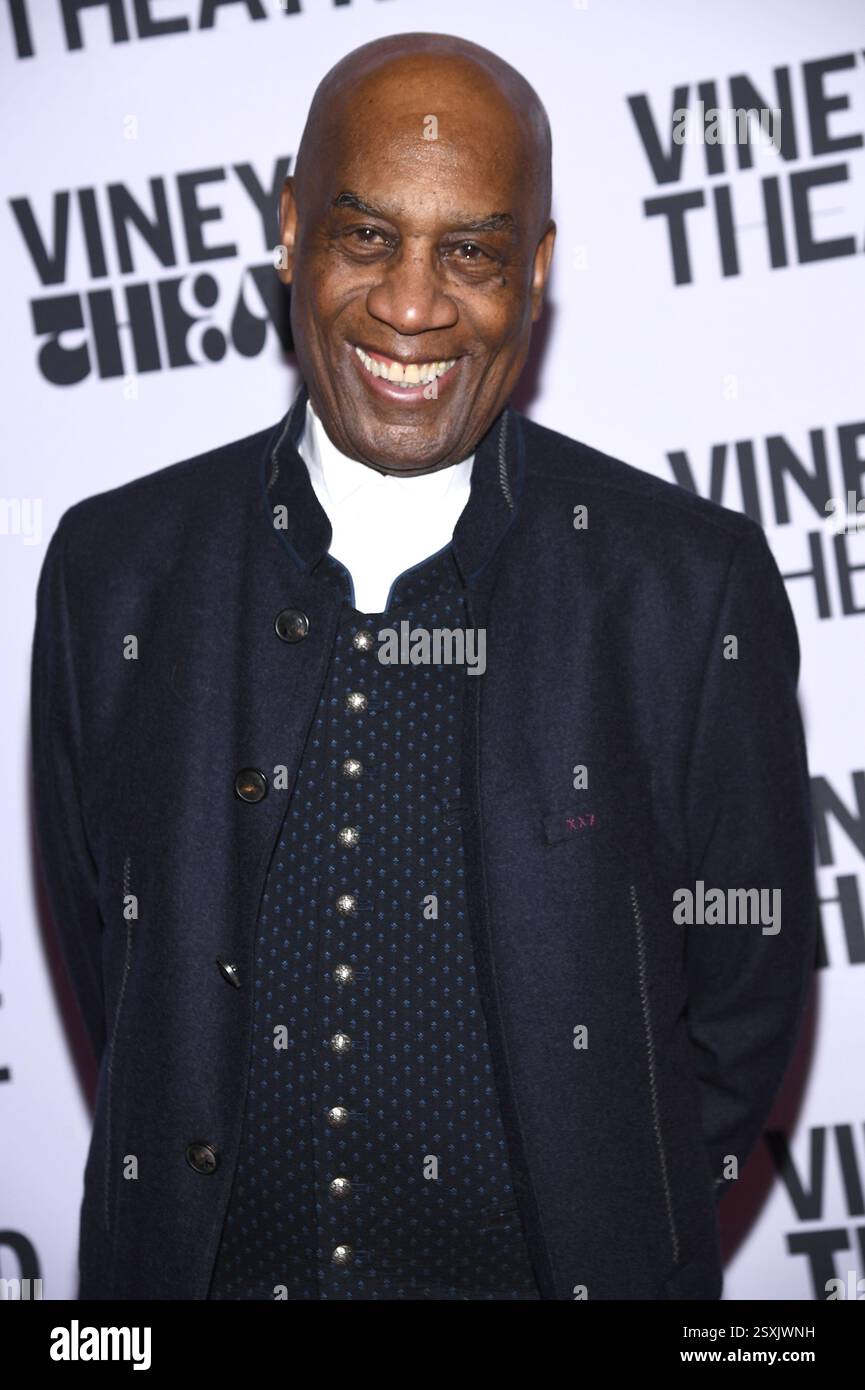 New York, USA. 24th Feb, 2025. Joe Morton attends the 2025 Vineyard ...