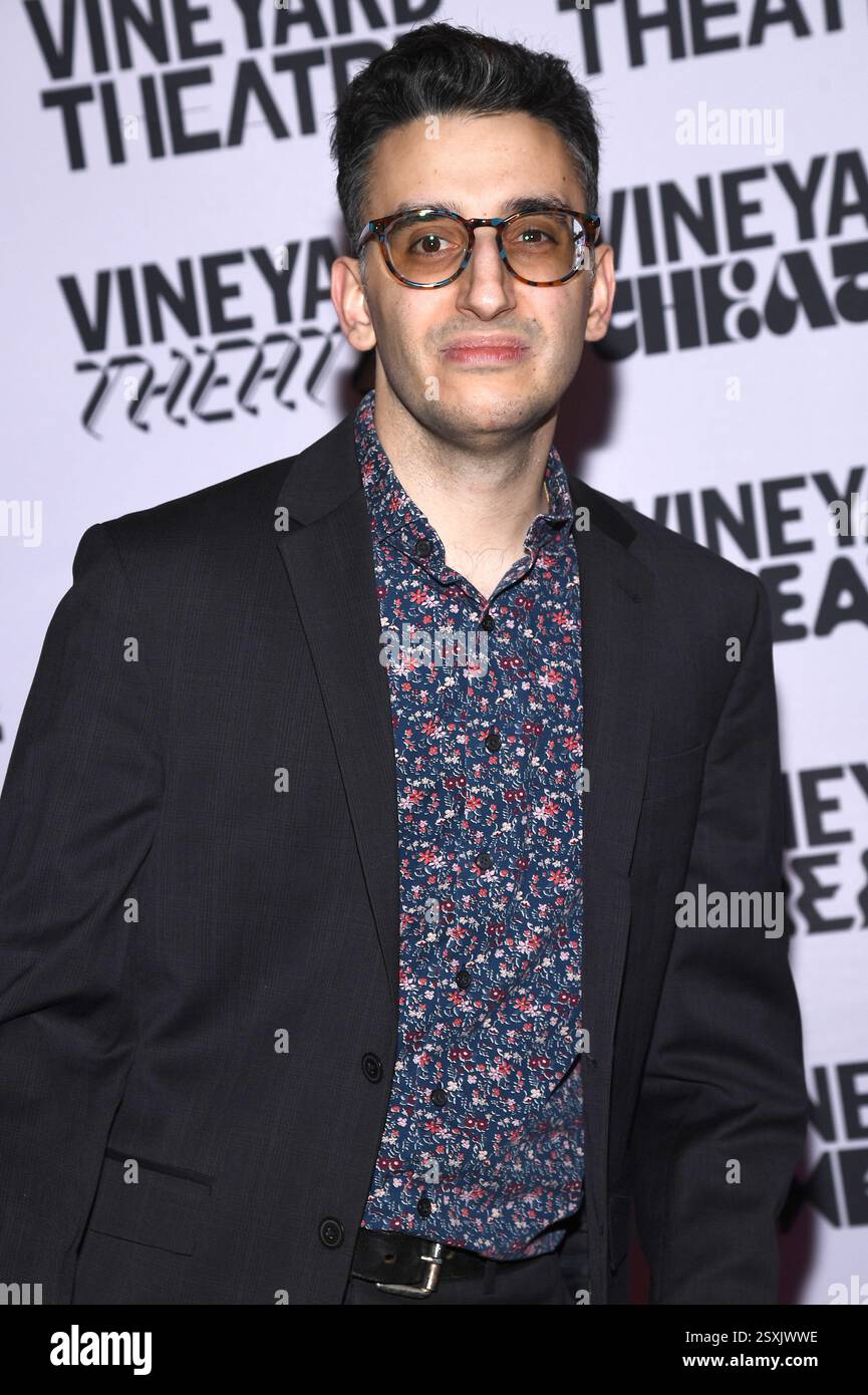 New York, USA. 24th Feb, 2025. Ryan Haddad attends the 2025 Vineyard Theatre Gala at The Edison ...