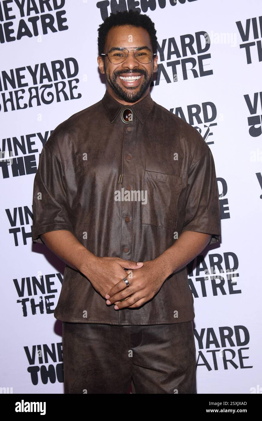 New York, USA. 24th Feb, 2025. Josiah Davis attends the 2025 Vineyard ...