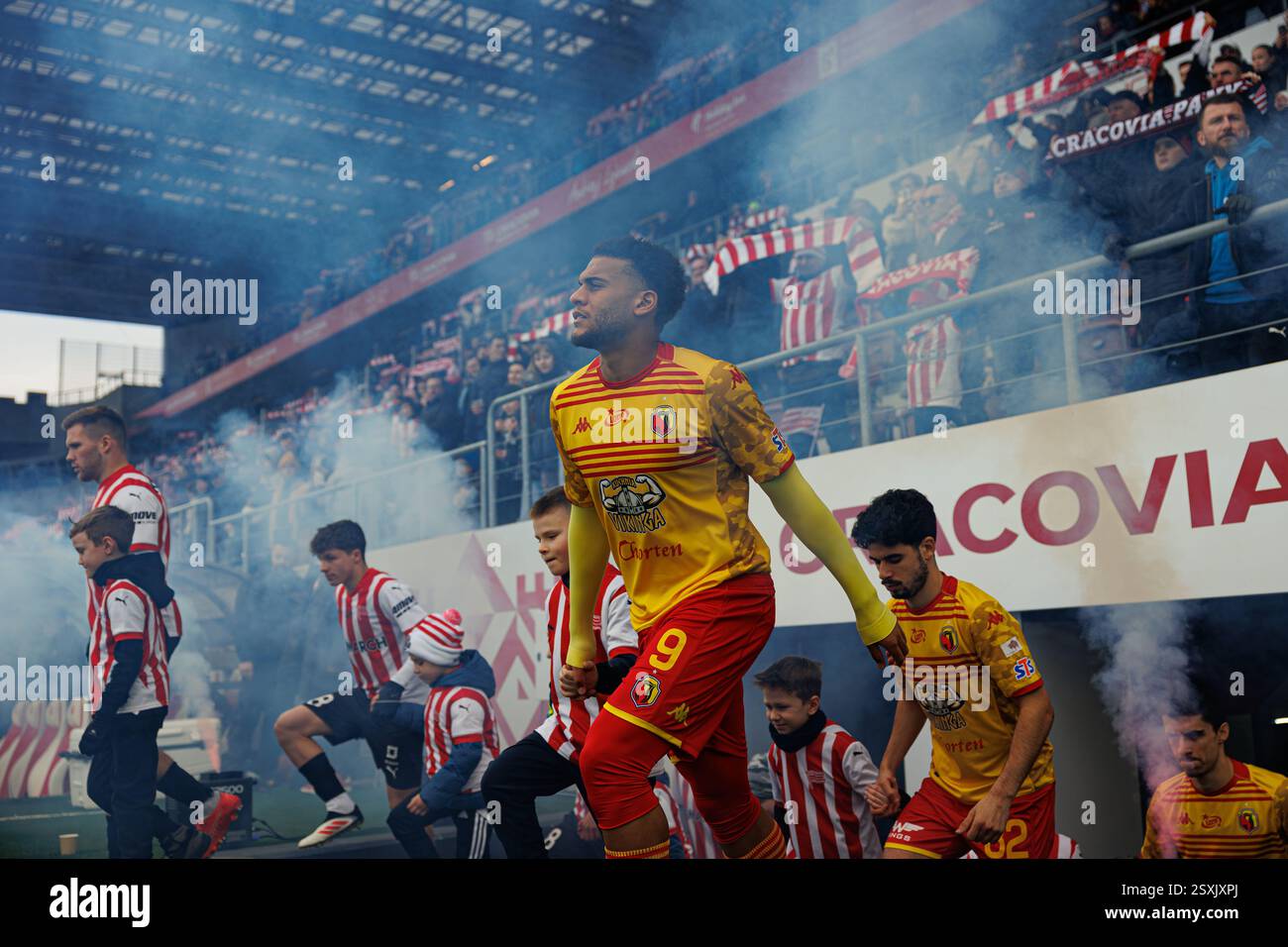Lamine Diaby-Fadiga seen during PKO BP Ekstraklasa game between teams ...