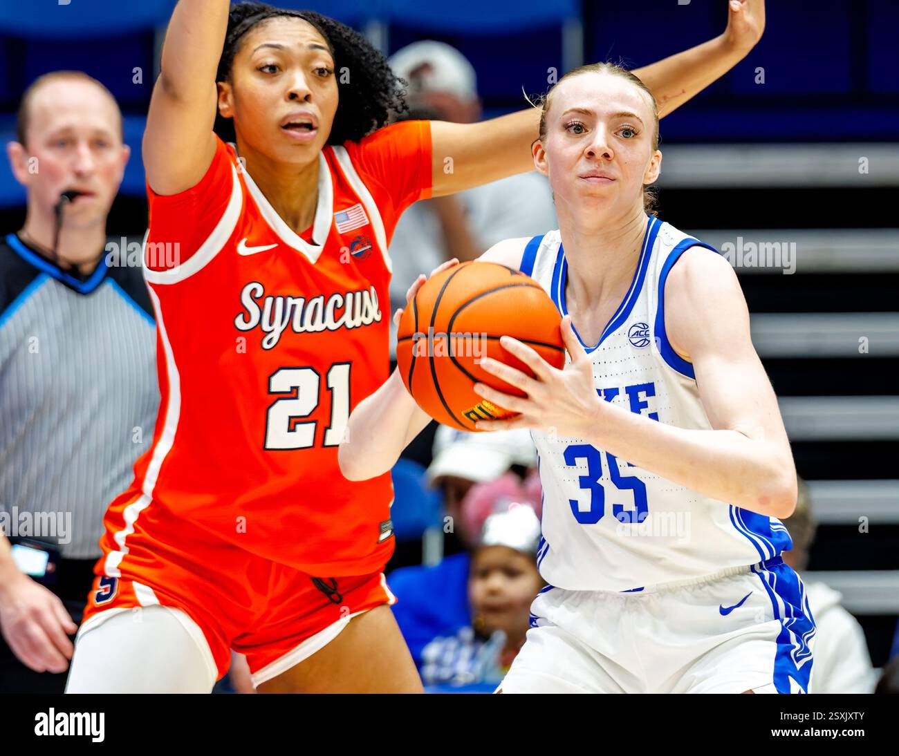 Durham, North Carolina, USA. 23rd Feb, 2025. TOBY FOURNIER (35) looks ...