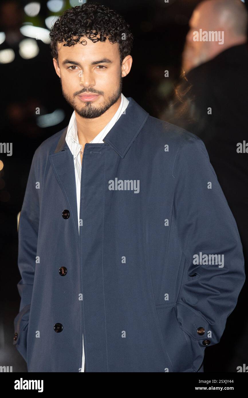 London, UK. 24 Feb, 2025. Pictured: Matthew Broome attends Burberry's ...