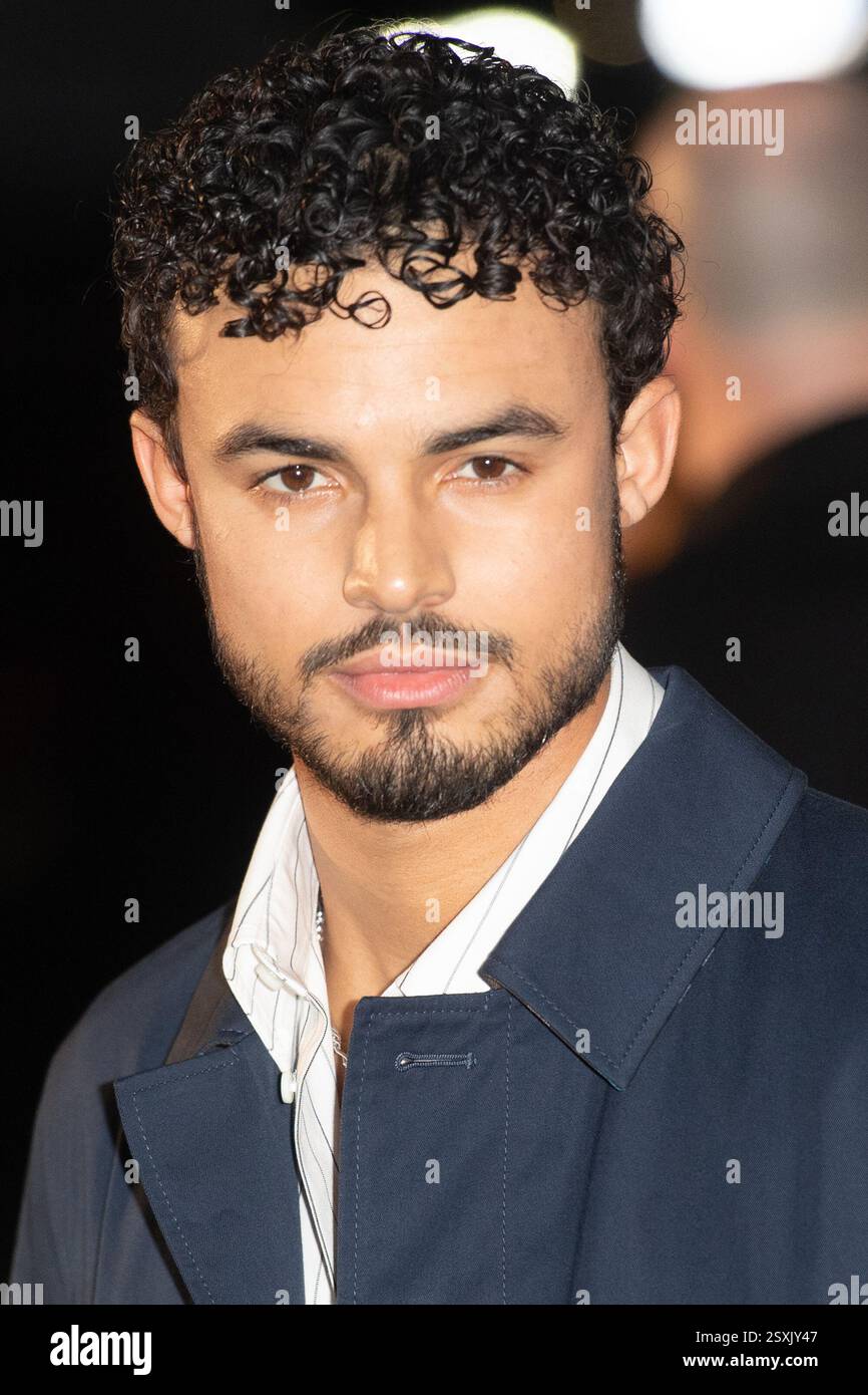 London, UK. 24 Feb, 2025. Pictured: Matthew Broome attends Burberry's ...