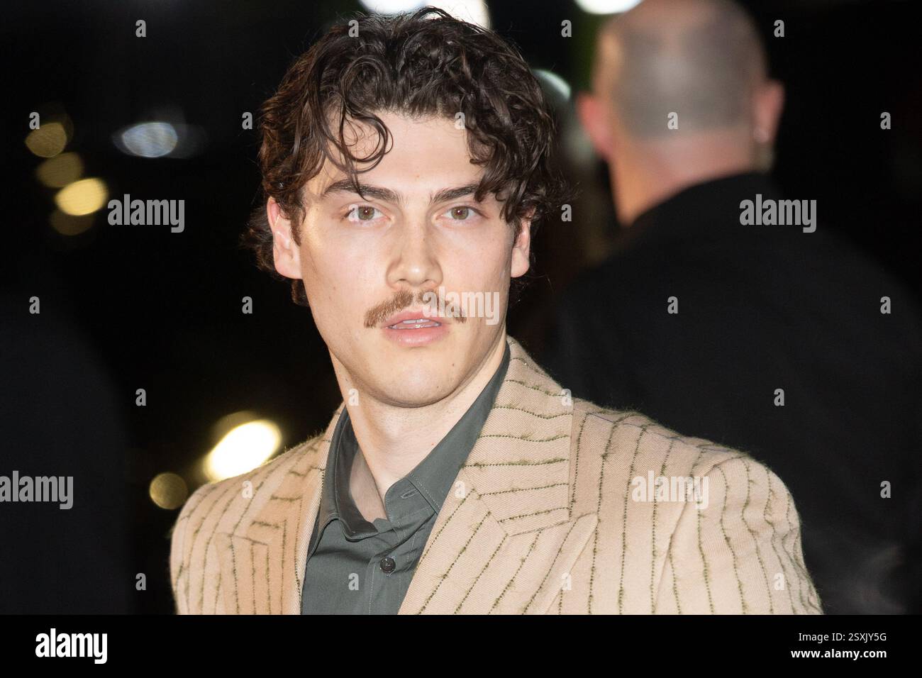 London, UK. 24 Feb, 2025. Pictured: Jack Innanen attends Burberry's ...