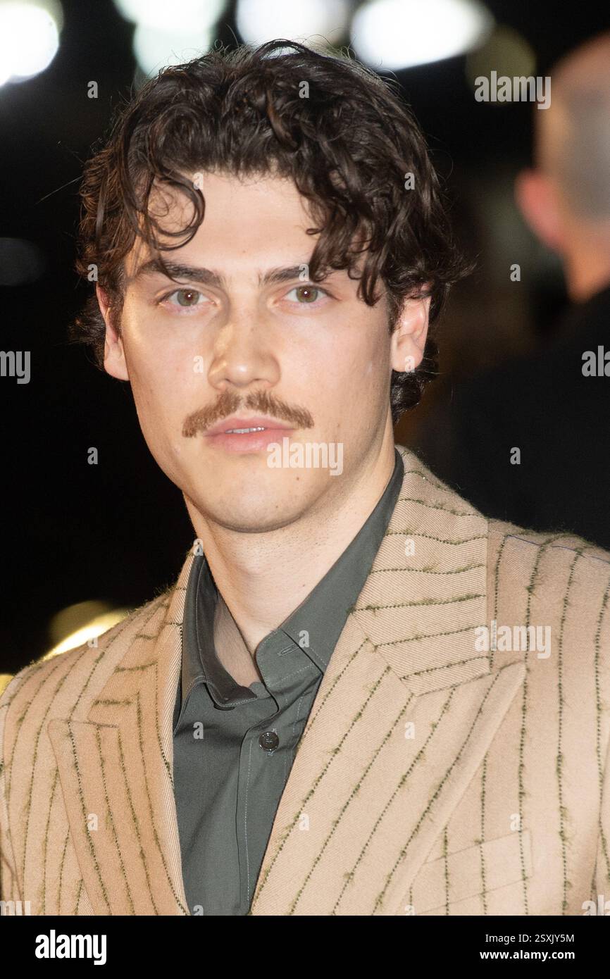 London, UK. 24 Feb, 2025. Pictured: Jack Innanen attends Burberry's ...