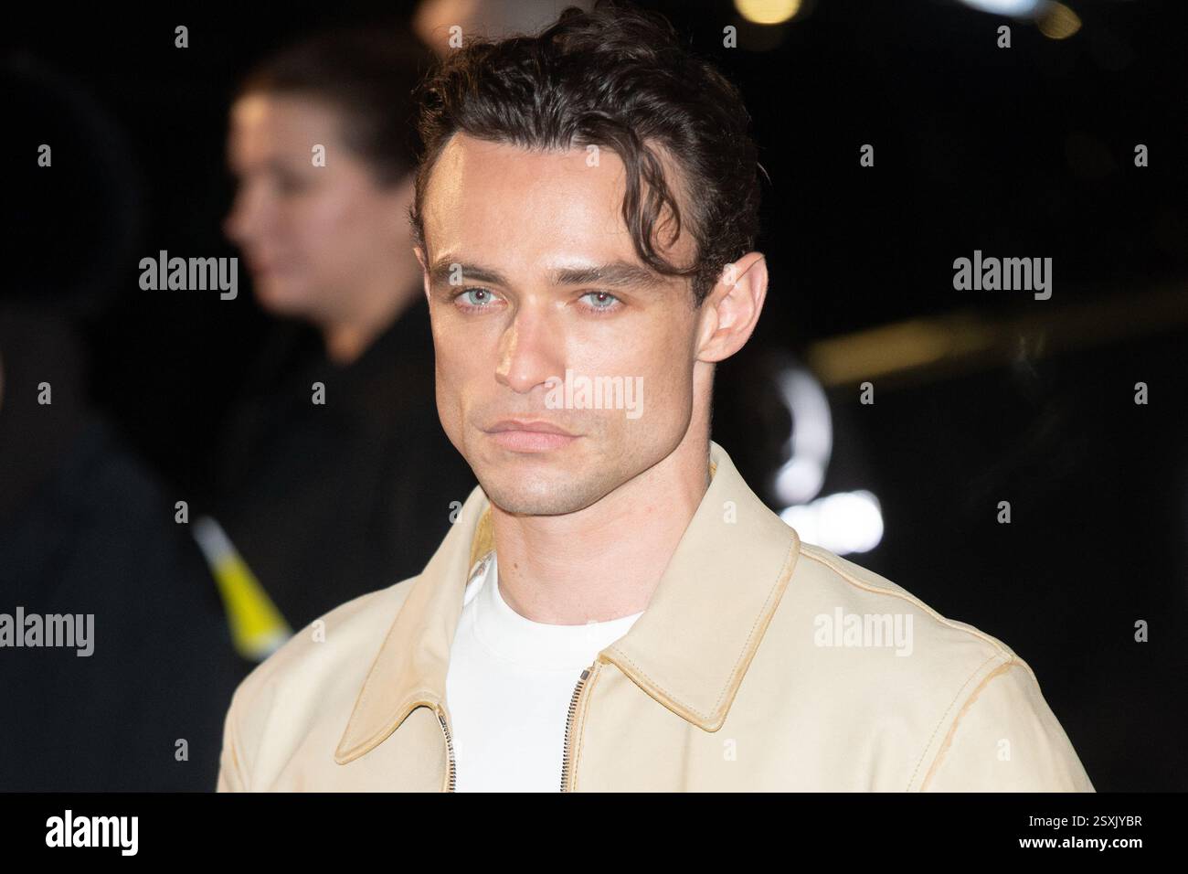 London, UK. 24 Feb, 2025. Pictured: Thomas Doherty attends Burberry's ...
