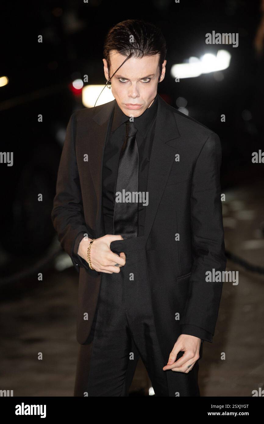 London, UK. 24 Feb, 2025. Pictured: YUNGBLUD (aka Dominic Harrison ...