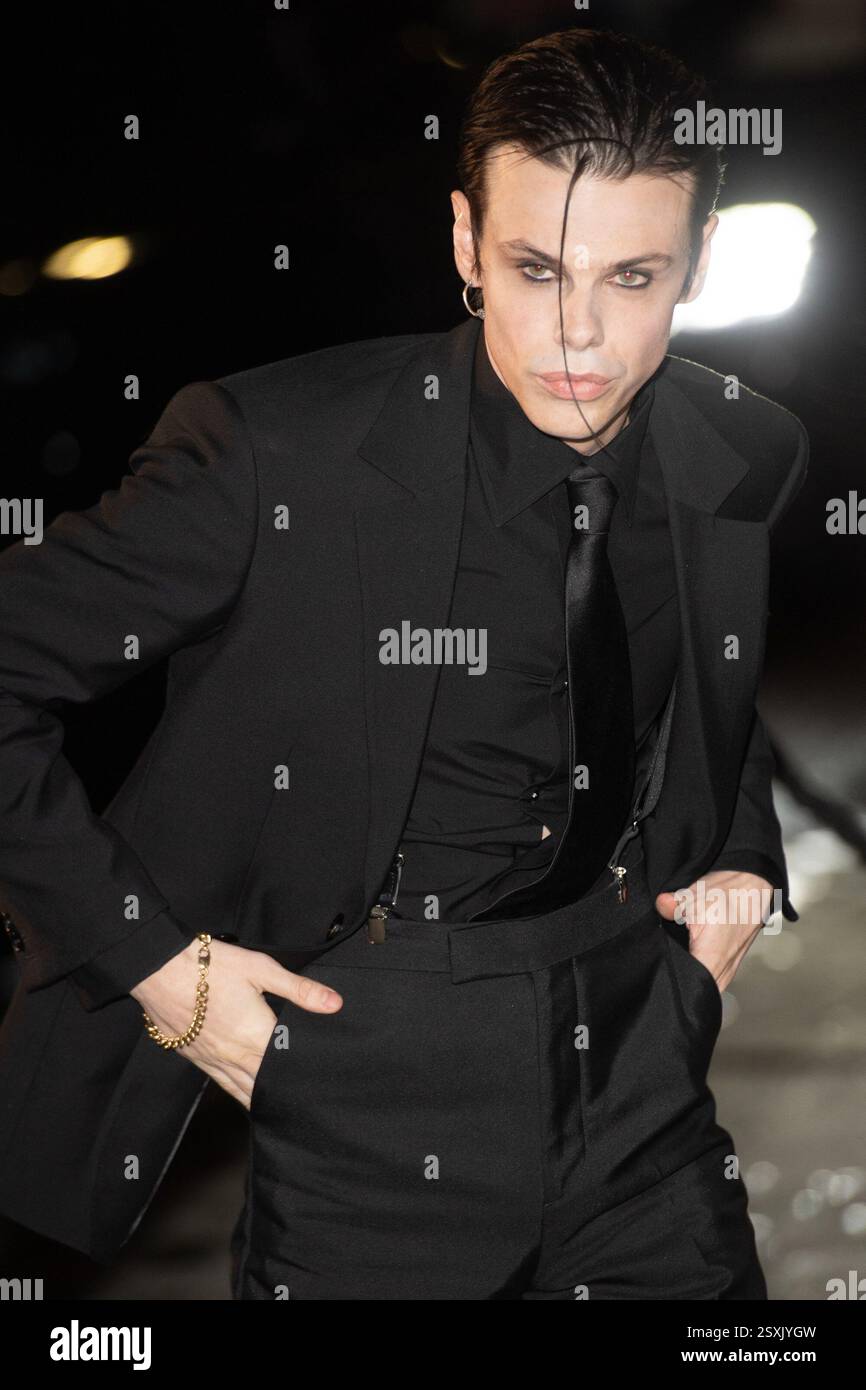 London, UK. 24 Feb, 2025. Pictured: YUNGBLUD (aka Dominic Harrison ...