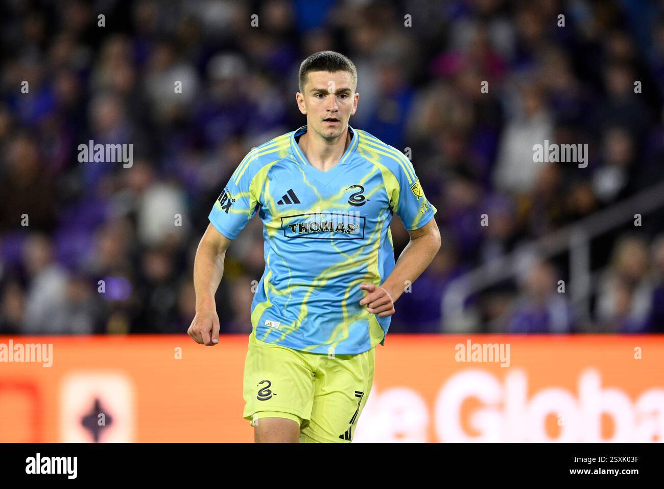Philadelphia Union forward Mikael Uhre (7) during an MLS soccer match ...
