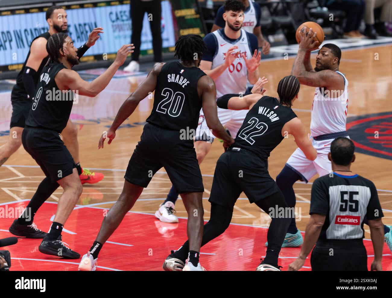 WASHINGTON, DC - FEBRUARY 24: Brooklyn Nets forward Trendon Watford (9 ...