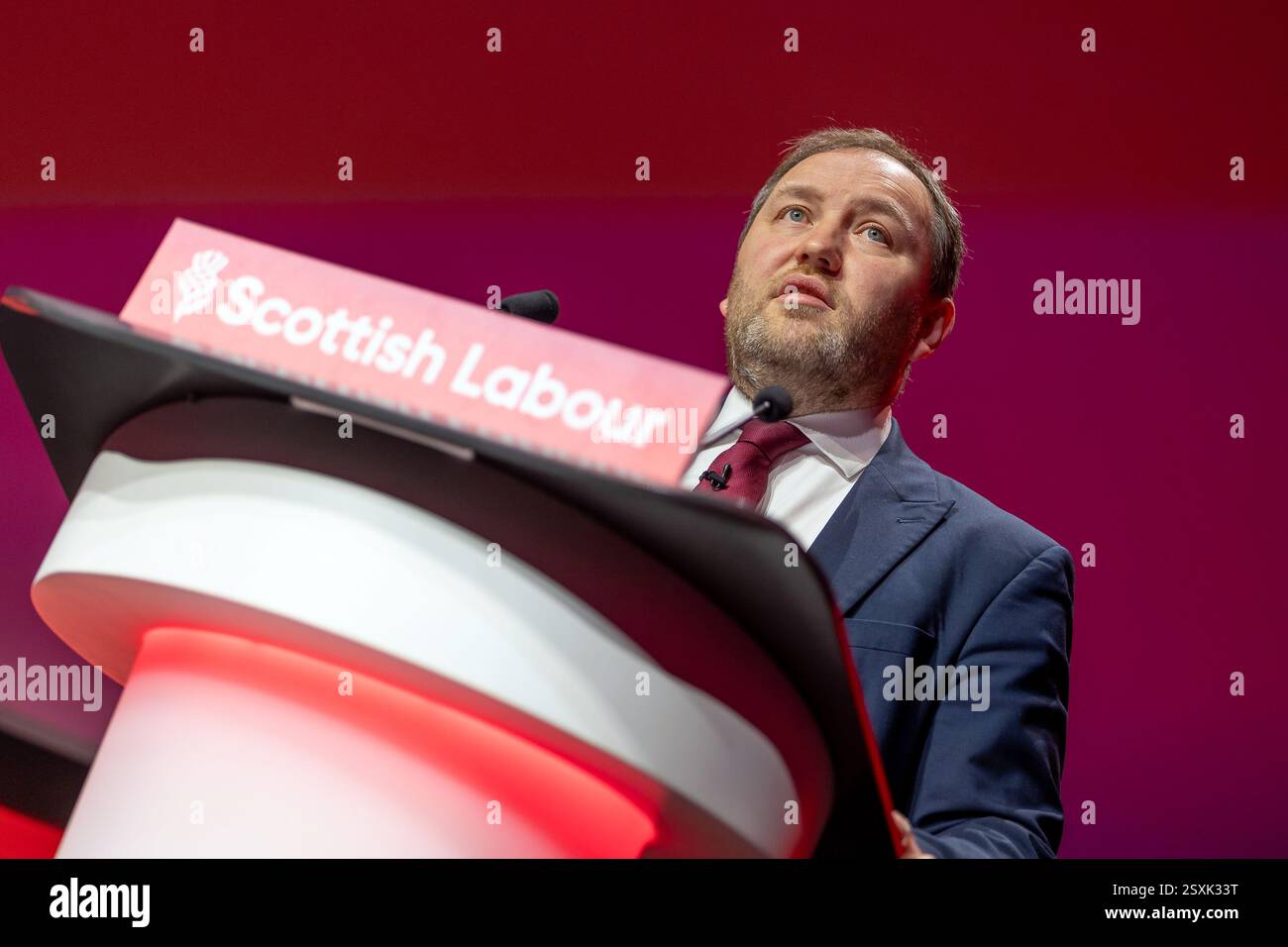 The Scottish Event Campus, Glasgow , UK. Friday 21st February 2025. Ian Murray MP, Secretary of ...