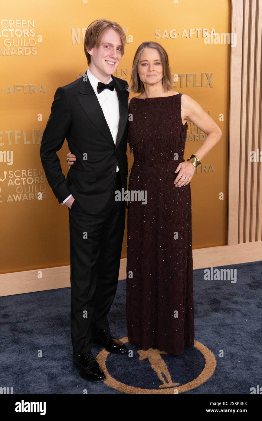 February 23, 2025, Los Angeles, California, USA: CHARLIE FOSTER and ...