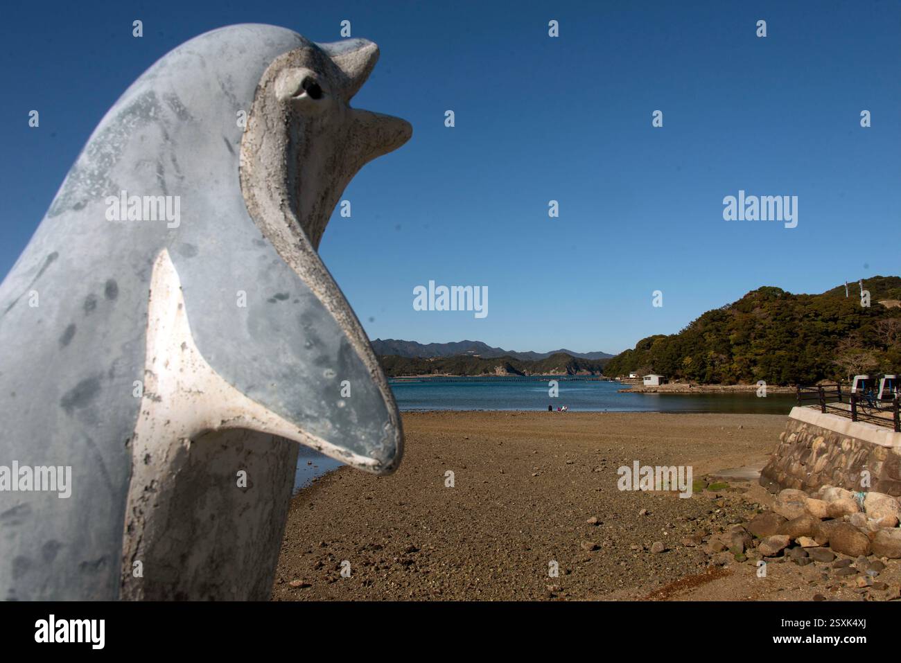 Photo shows the coastal town of Taiji in Wakayama Prefecture, Japan ...