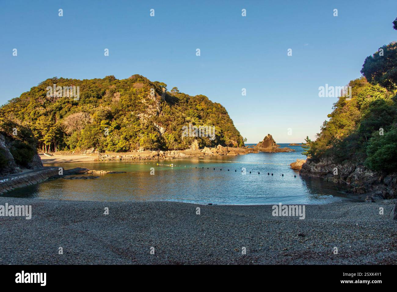 Photo shows the coastal town of Taiji in Wakayama Prefecture, Japan ...