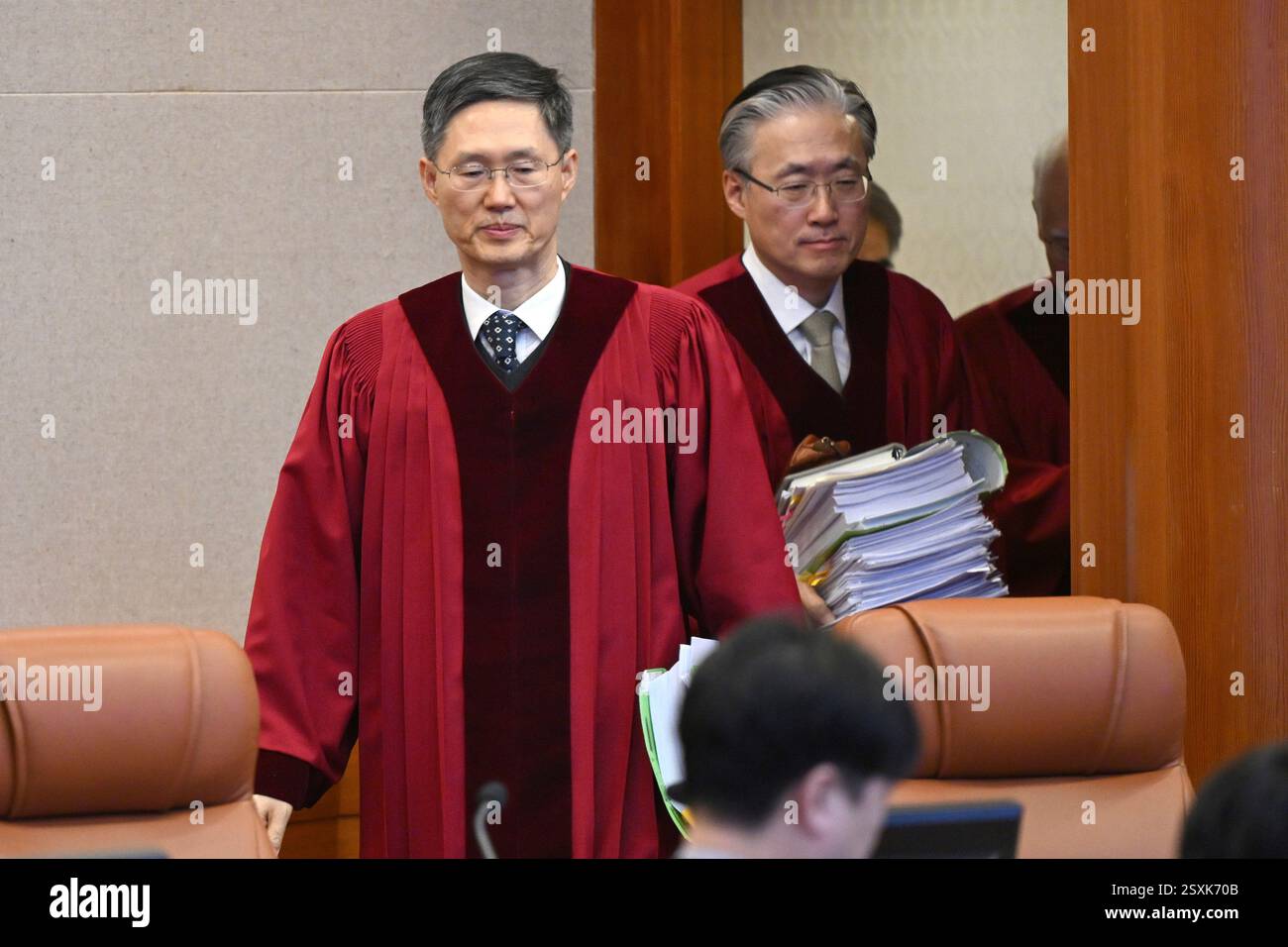 Judge Moon Hyung-bae, acting chief justice of South Korea's ...