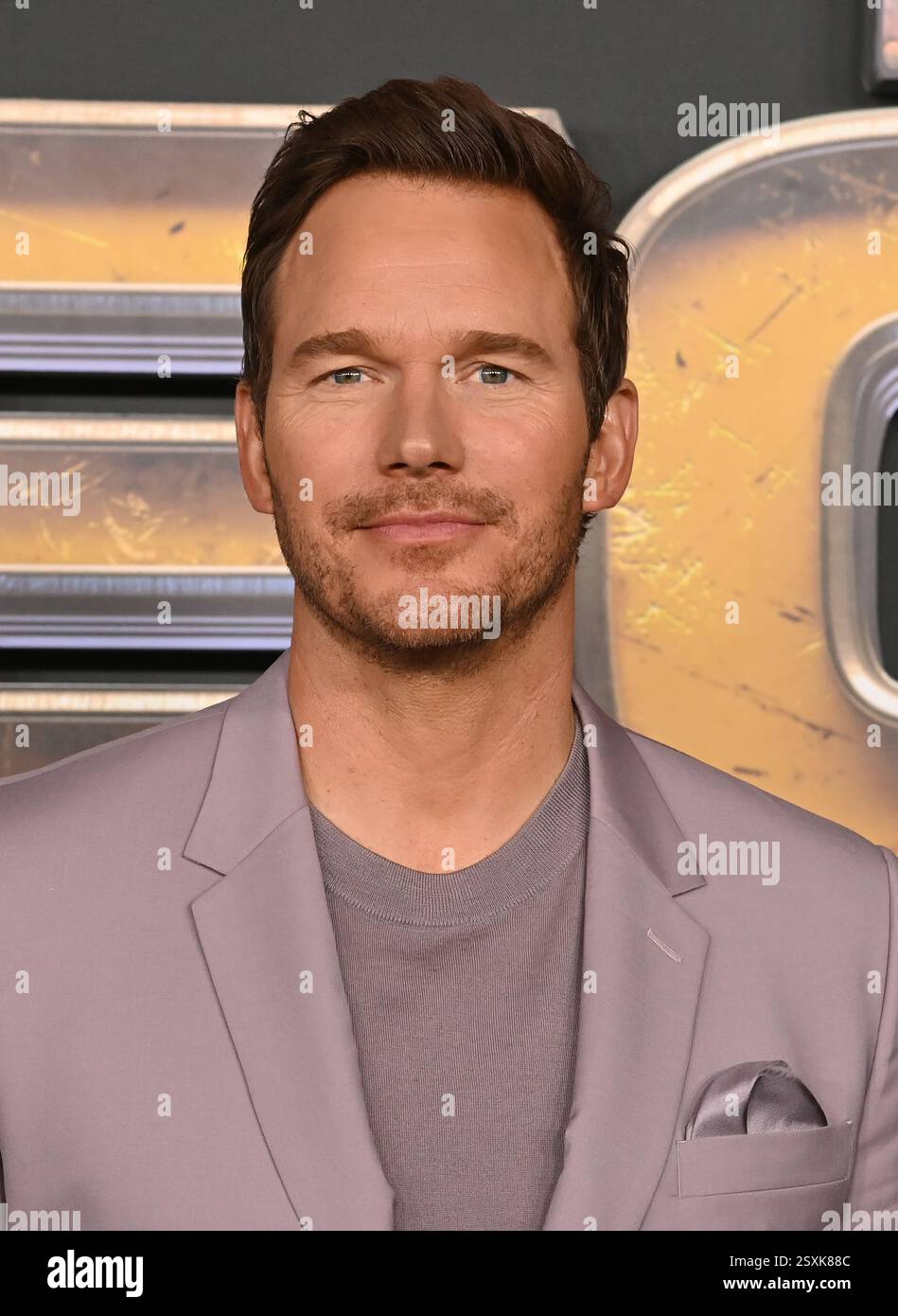 Hollywood, USA. 24th Feb, 2025. Chris Pratt arriving at Netflix's “The Electric State”world ...