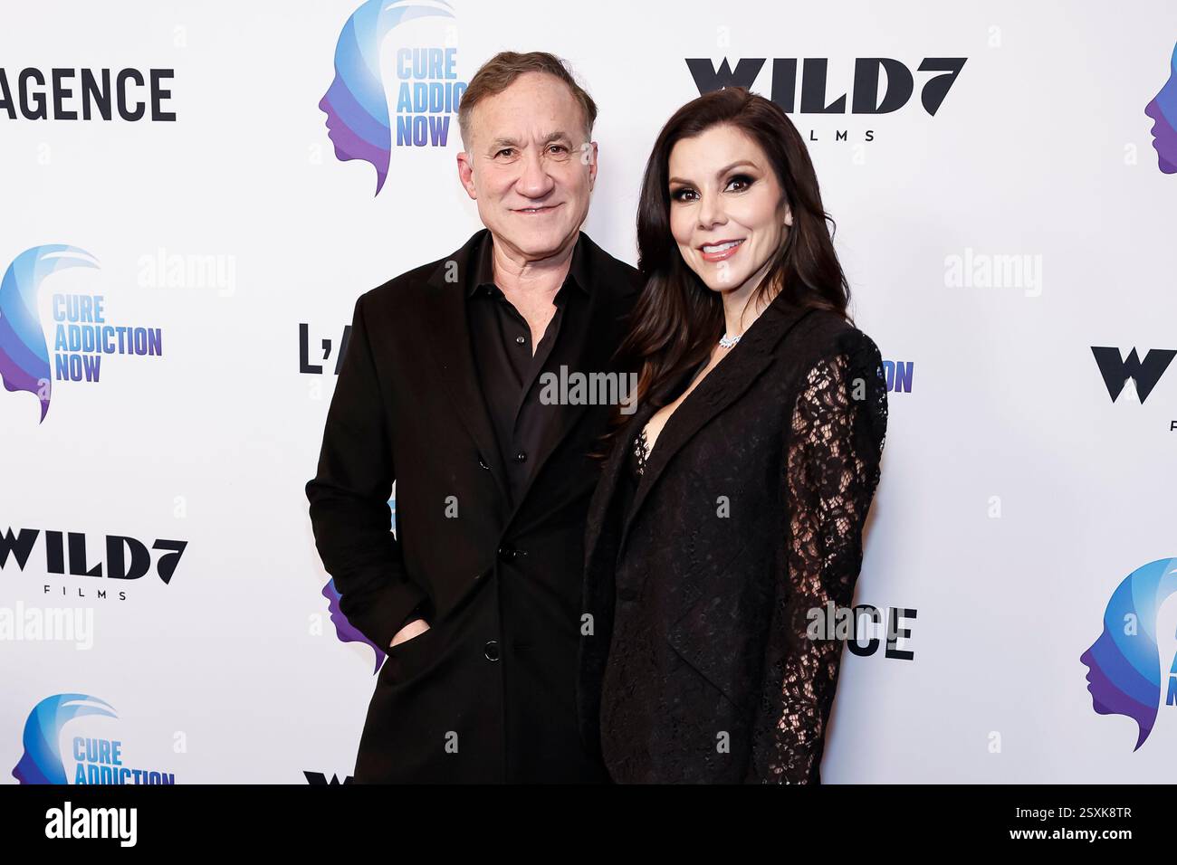 Beverly Hills, USA. 24th Feb, 2025. Dr. Terry Dubrow and Heather Dubrow ...