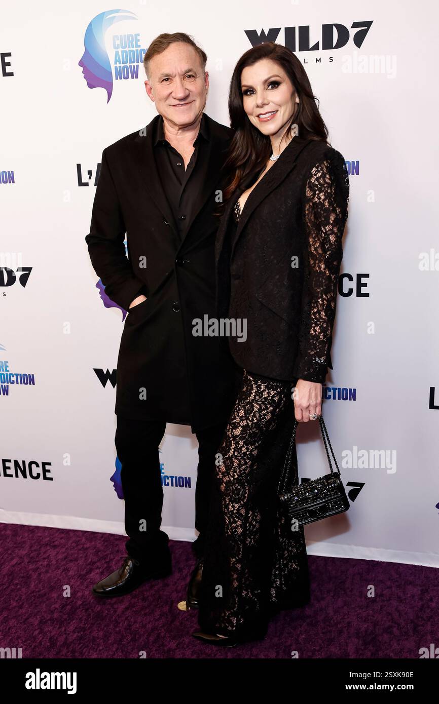 Beverly Hills, USA. 24th Feb, 2025. Dr. Terry Dubrow and Heather Dubrow ...