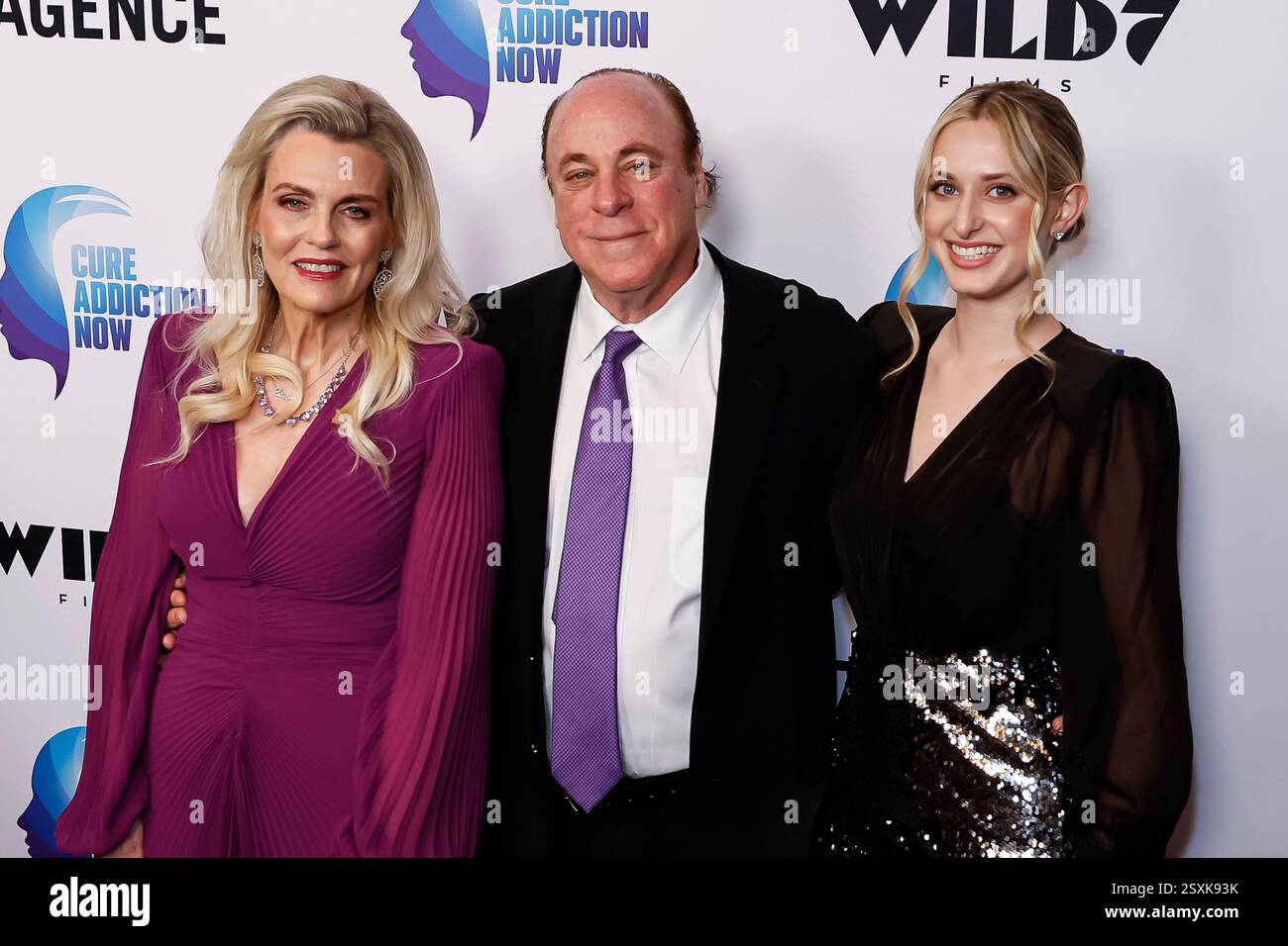 Beverly Hills, USA. 24th Feb, 2025. Nancy Davis, Ken Rickel and ...