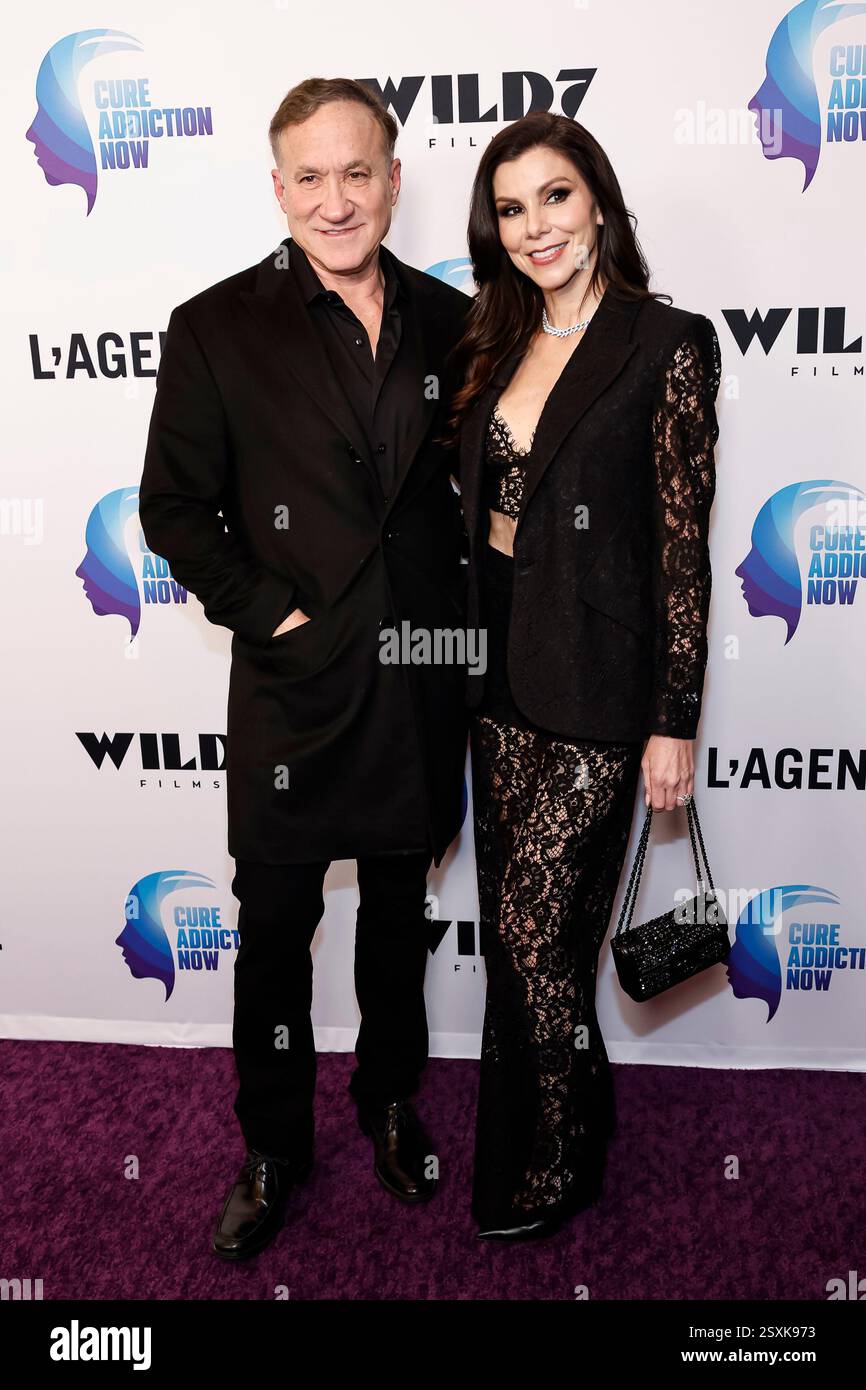 Beverly Hills, USA. 24th Feb, 2025. Dr. Terry Dubrow and Heather Dubrow ...