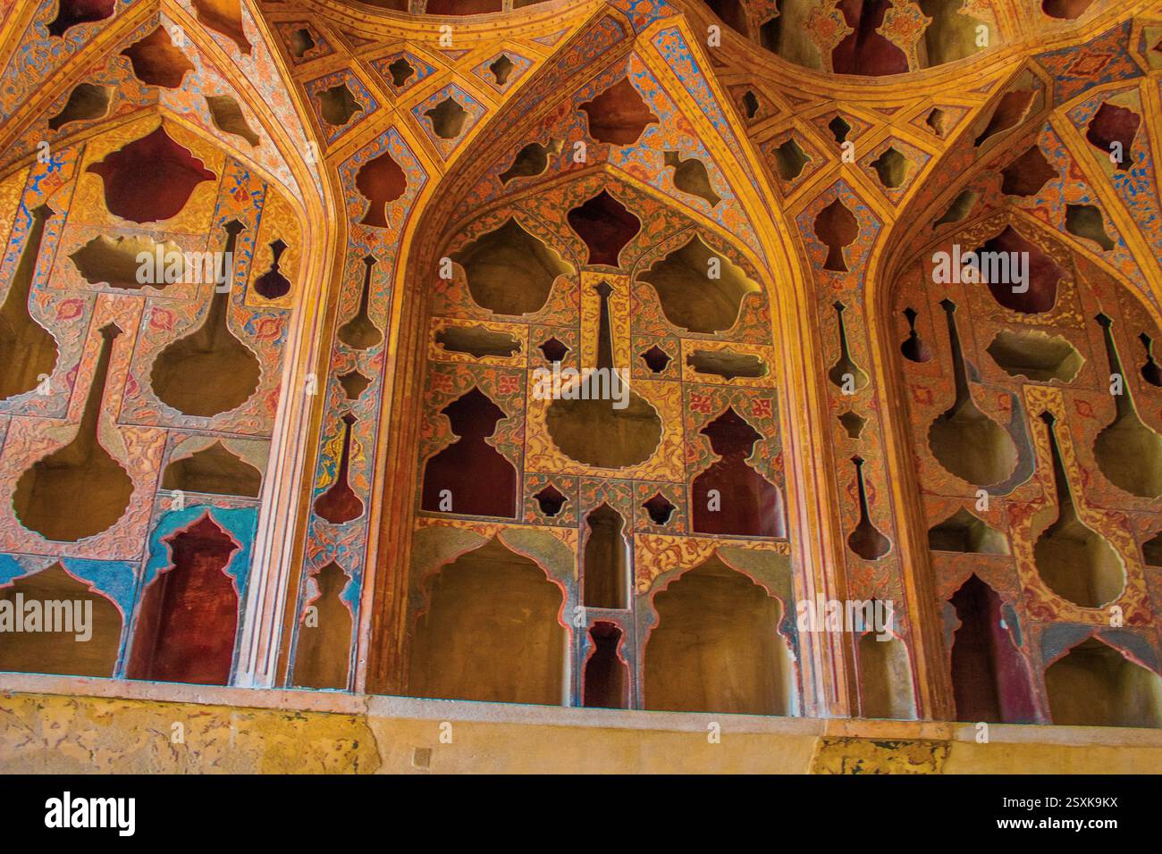 Ali Qapu is an imperial palace in Isfahan, Iran. It is located on the ...