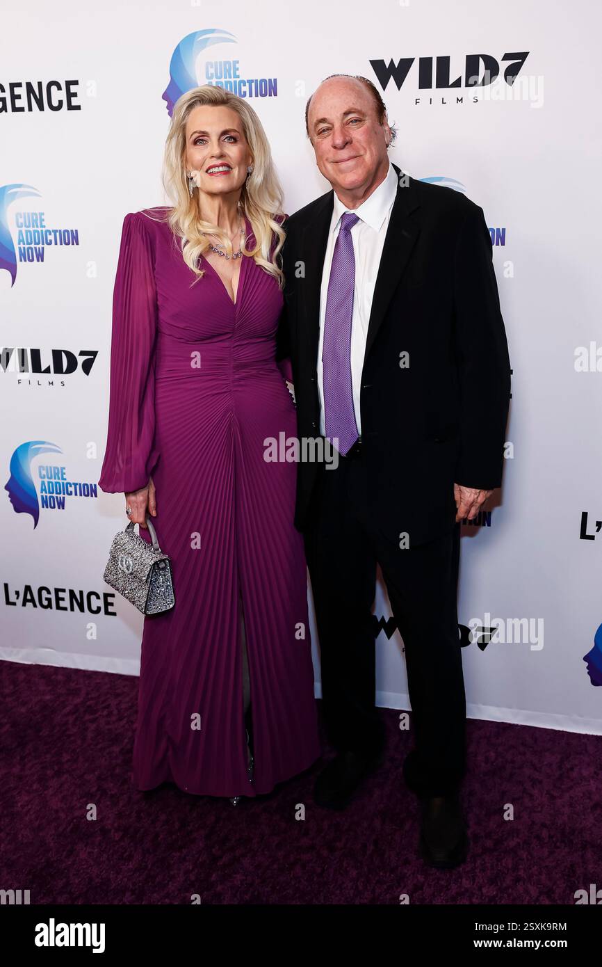 Beverly Hills, USA. 24th Feb, 2025. Nancy Davis and Ken Rickel attend ...