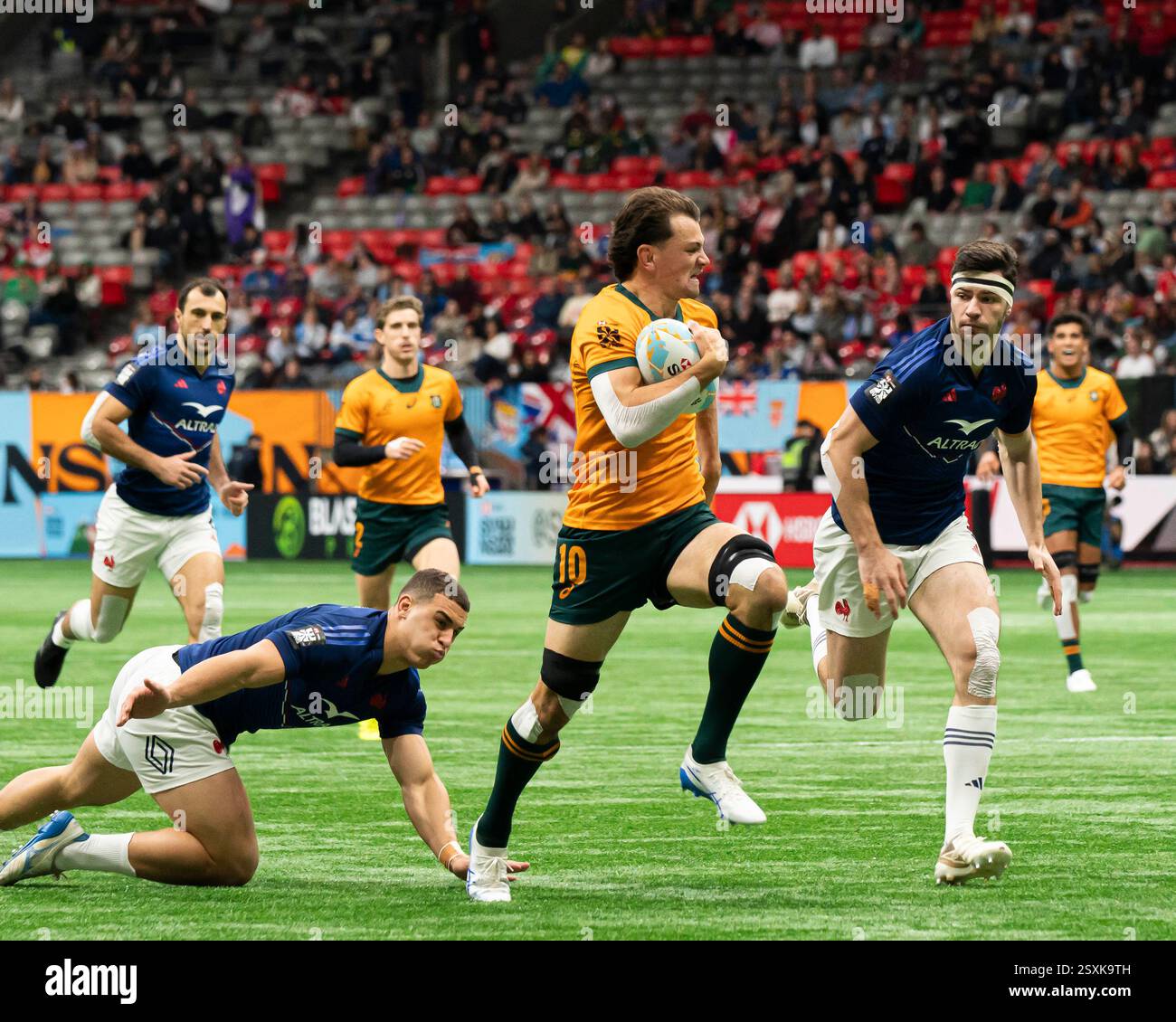 Vancouver, Canada, February 22nd 2025 Rugby Sevens at BC Place ...