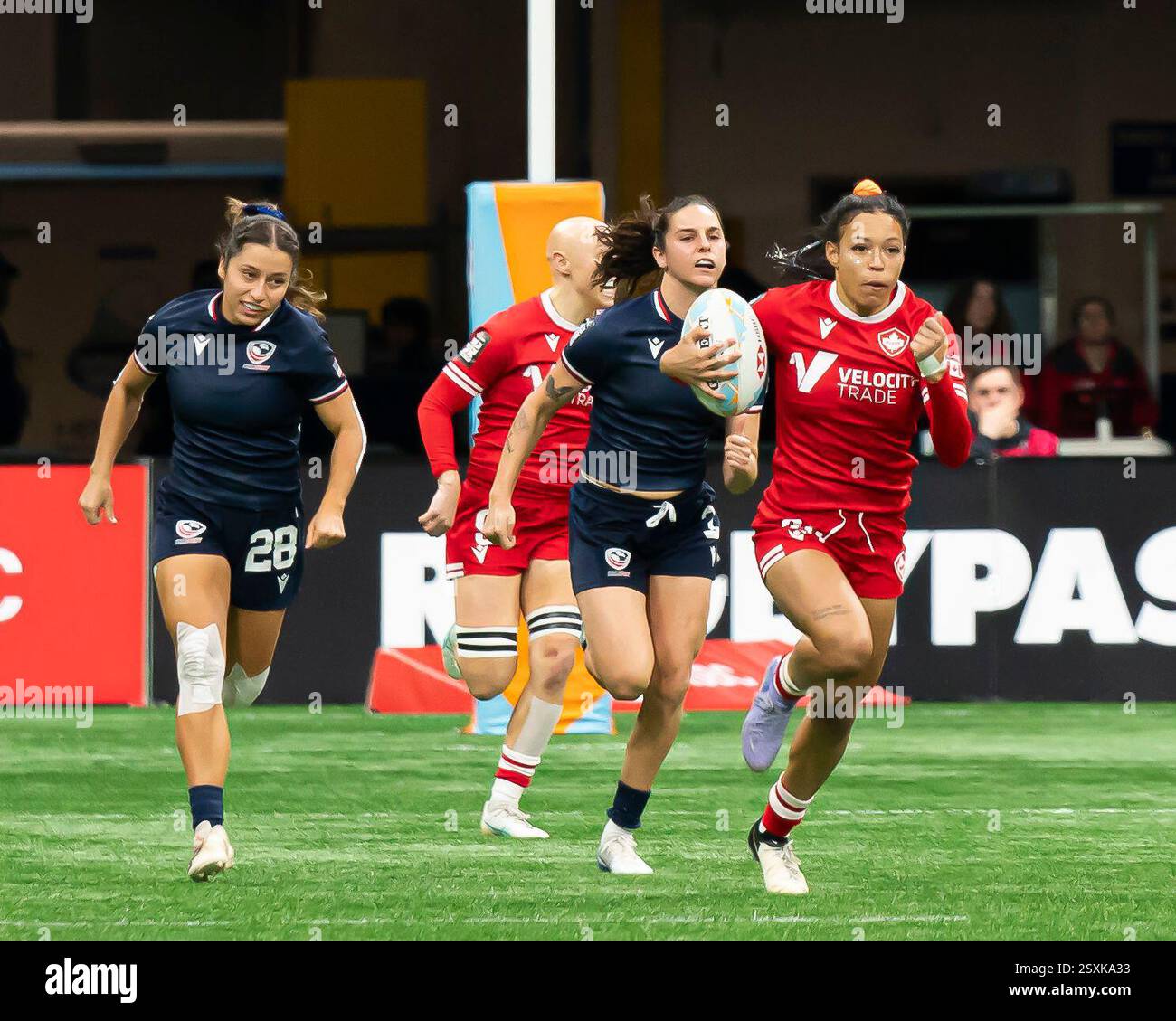 Vancouver, Canada, February 22nd 2025 Rugby Sevens at BC Place ...