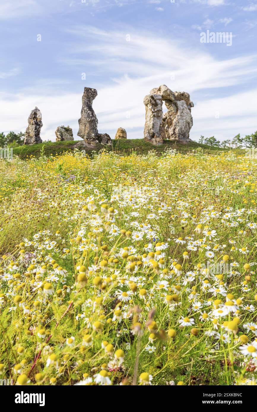 Tiefenpoelzer Stonehenge, scaled-down replica of the famous English ...