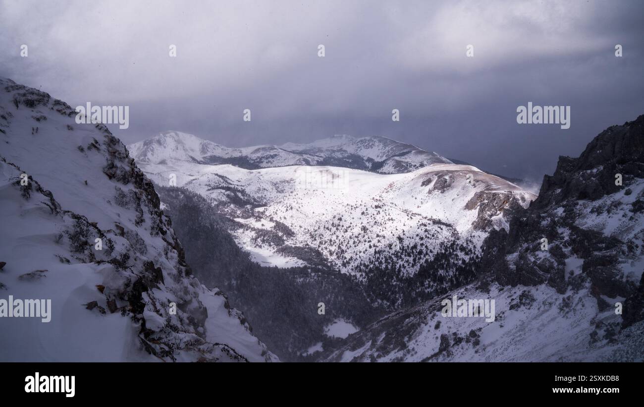 Deqen, China's Yunnan Province. 24th Feb, 2025. This photo shows the ...