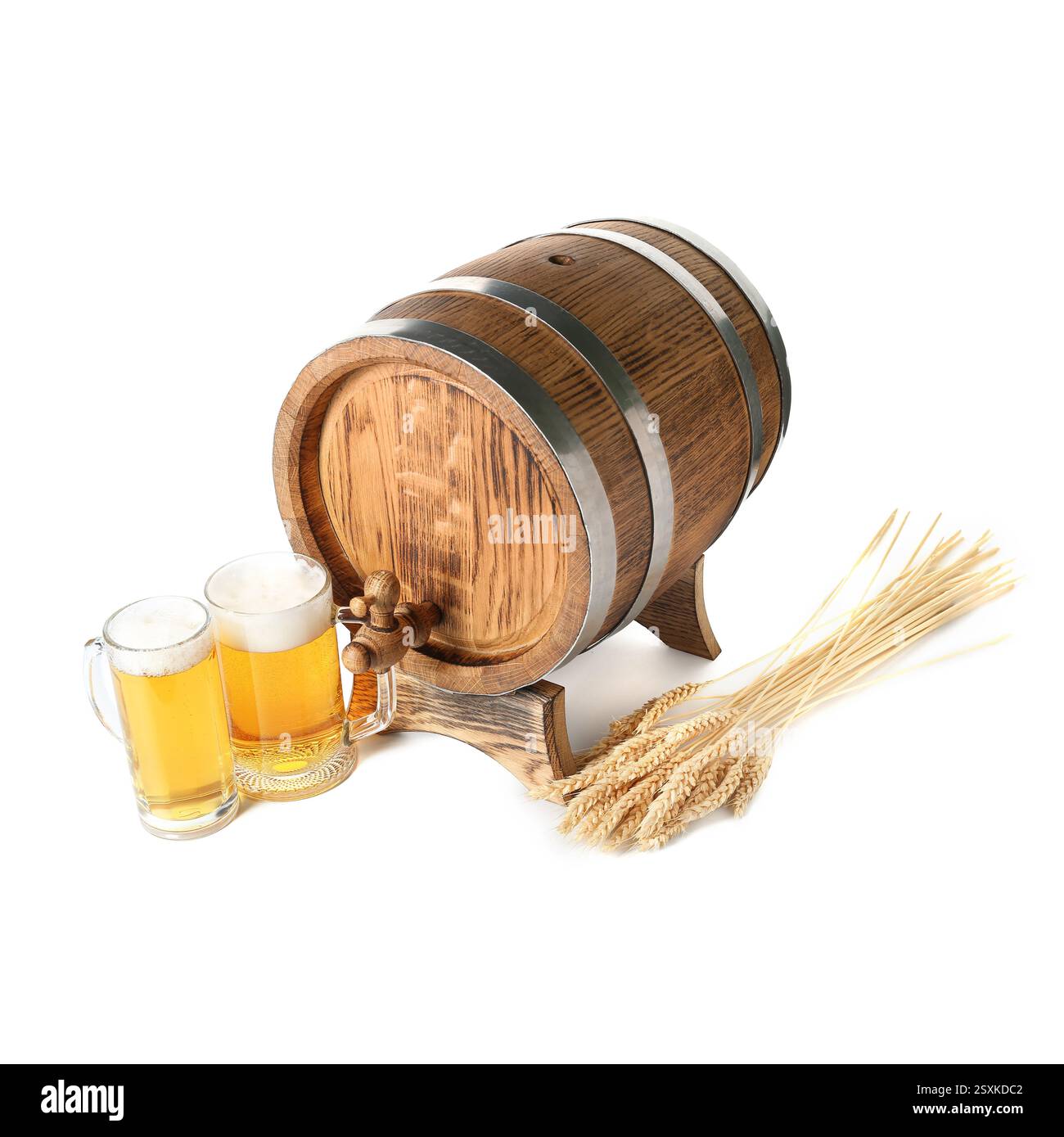 Beer mugs cold drink Cut Out Stock Images & Pictures - Alamy