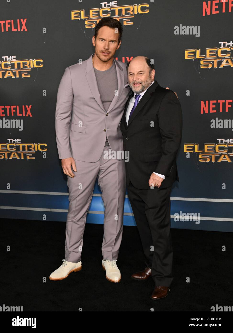 Hollywood, California, USA. 24th Feb, 2025. Chris Pratt and Jason ...