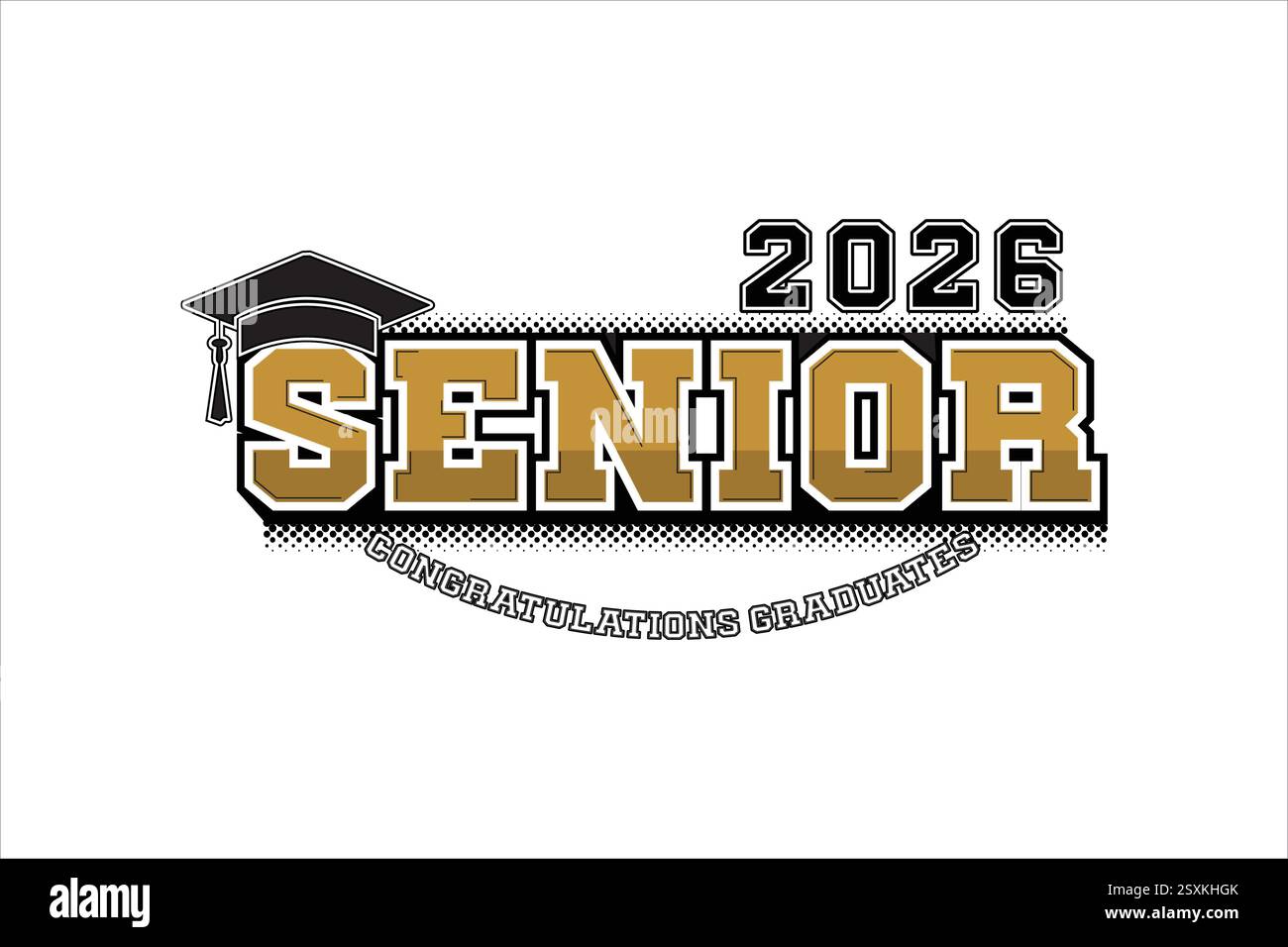 Grad 2025 lettering graduation hi-res stock photography and images - Alamy