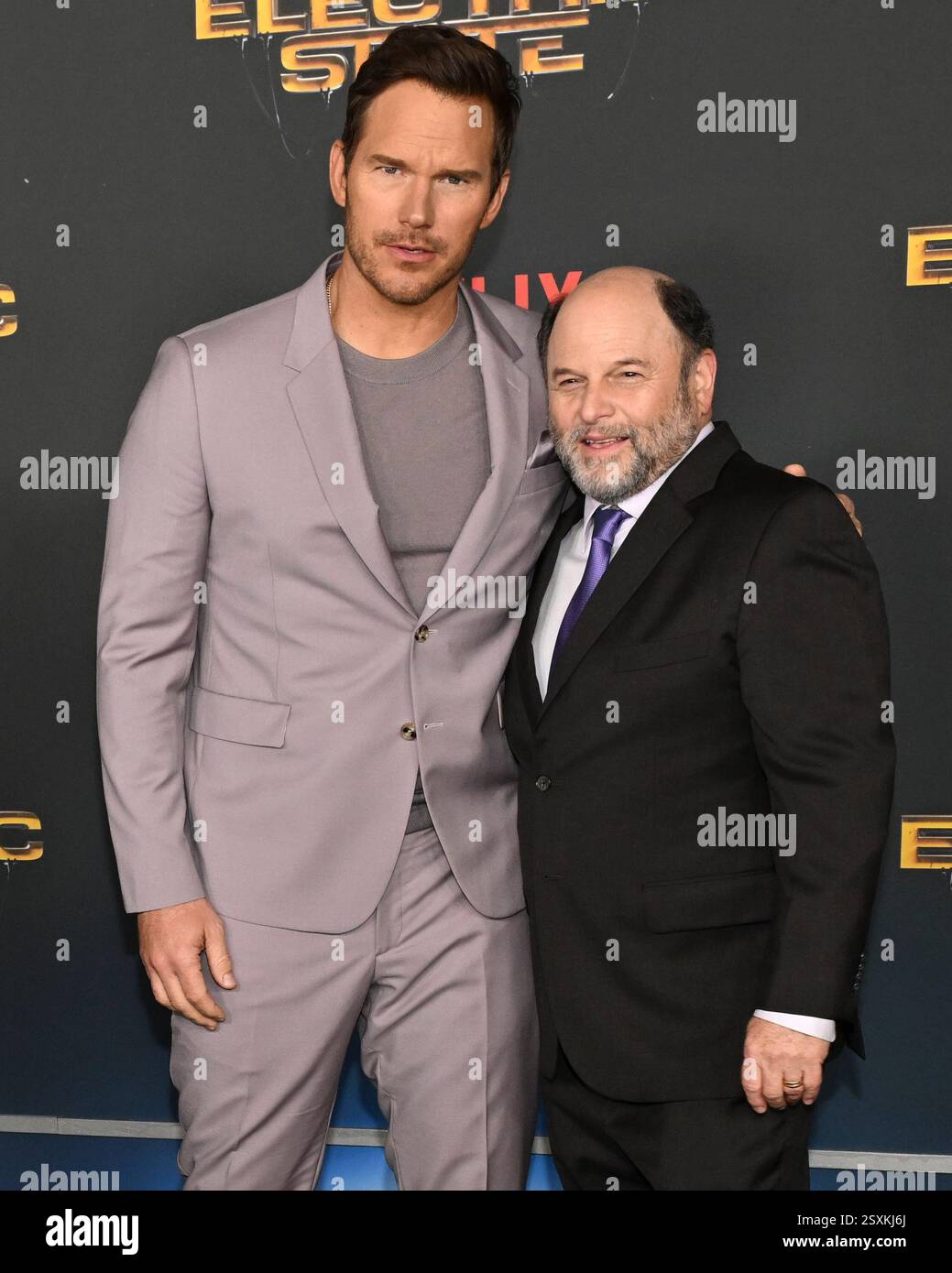 February 24, 2025, Hollywood, California, USA: Chris Pratt and Jason ...