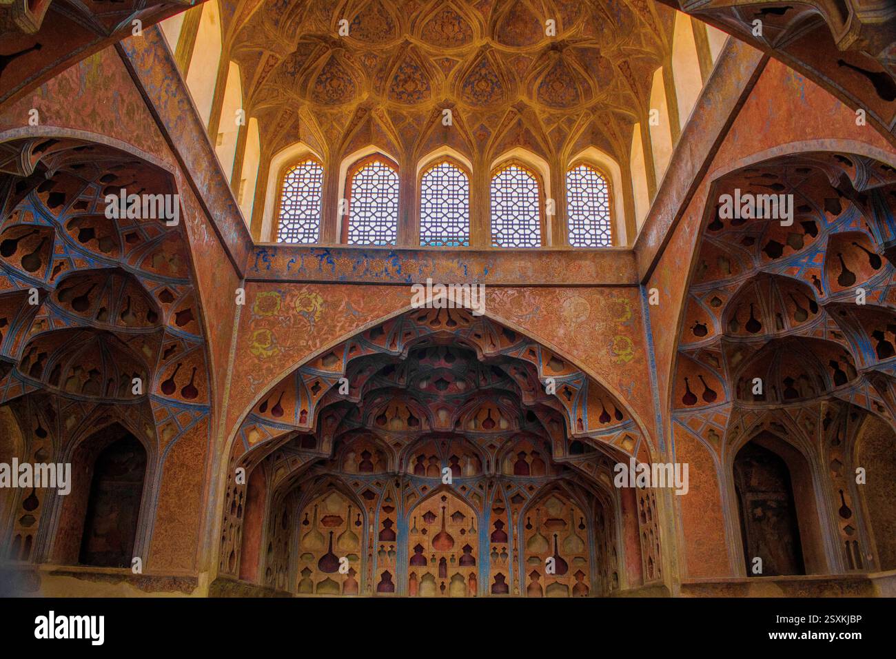 Ali Qapu is an imperial palace in Isfahan, Iran. It is located on the ...