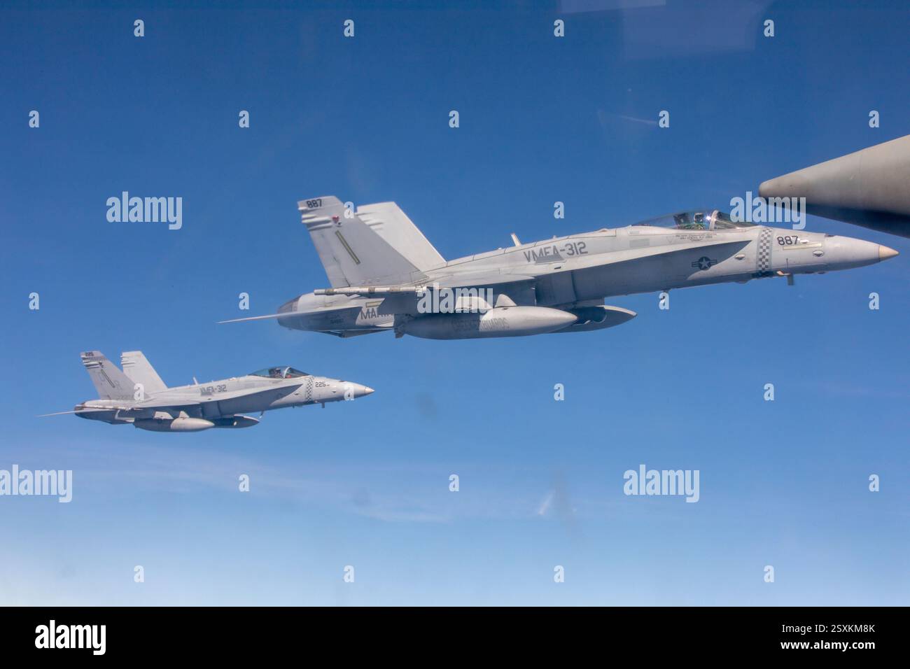 U.S. Marine Corps F/A-18C Hornet aircraft with Marine Fighter Attack ...