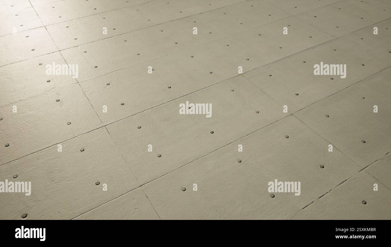 Concept or conceptual solid beige background of poured concrete texture ...