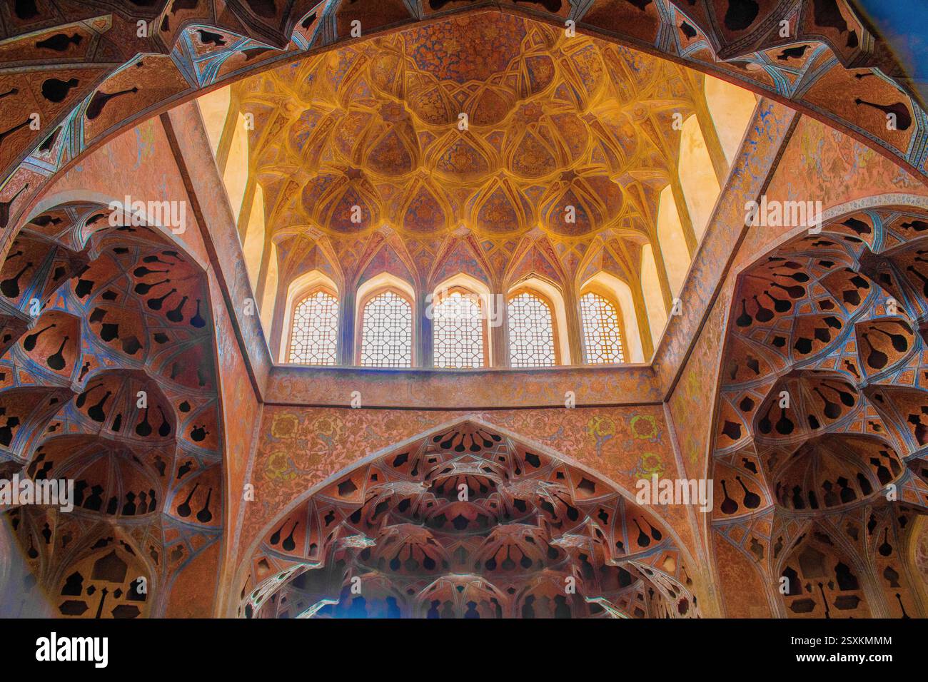 Ali Qapu is an imperial palace in Isfahan, Iran. It is located on the ...