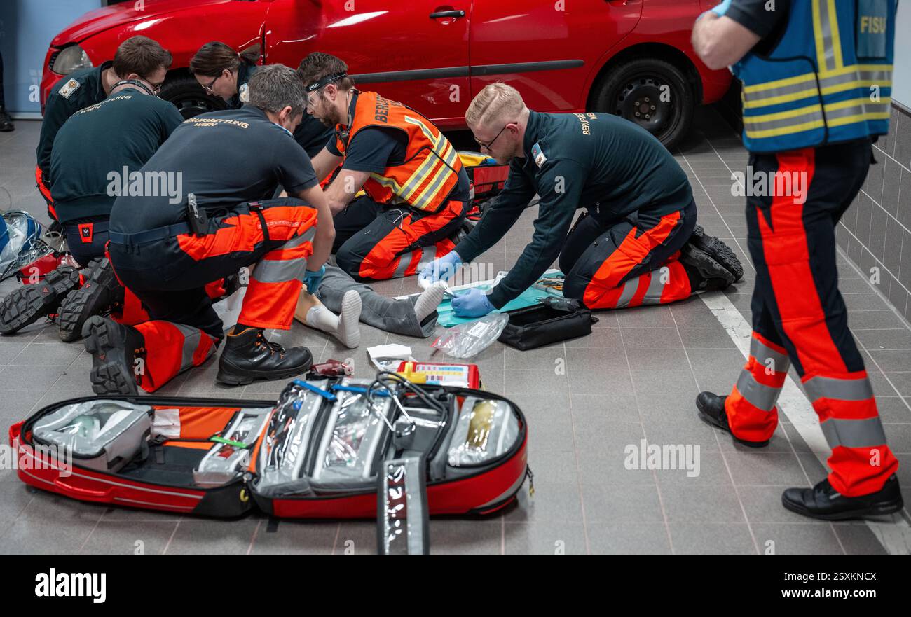 As part of an exercise on Monday, February 17, 2025, in Vienna, Austria ...