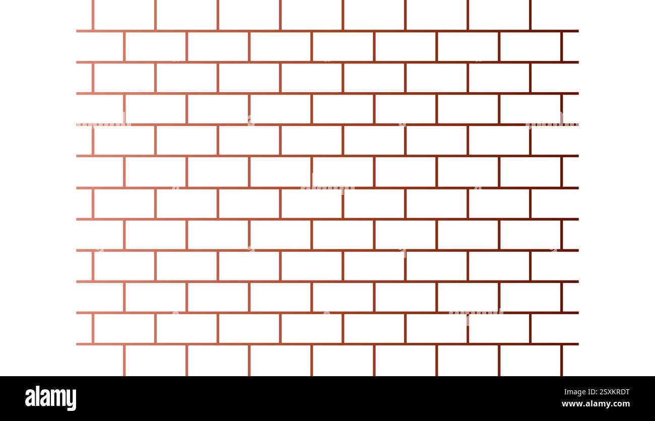 seamless pattern red line brick wall background, texture classic design ...