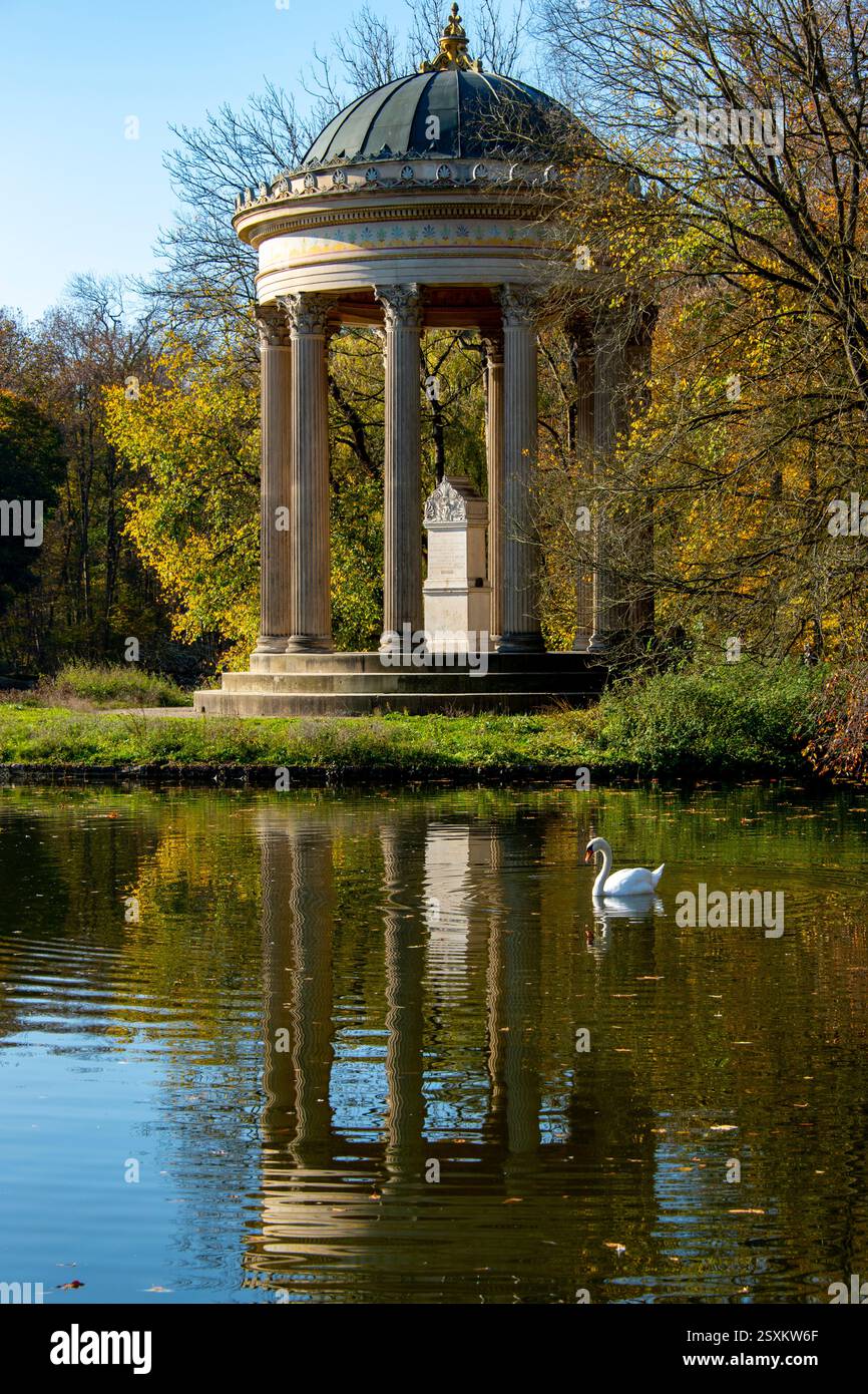 Apollo Temple in Nymphenburg Park - Germany Stock Photo - Alamy