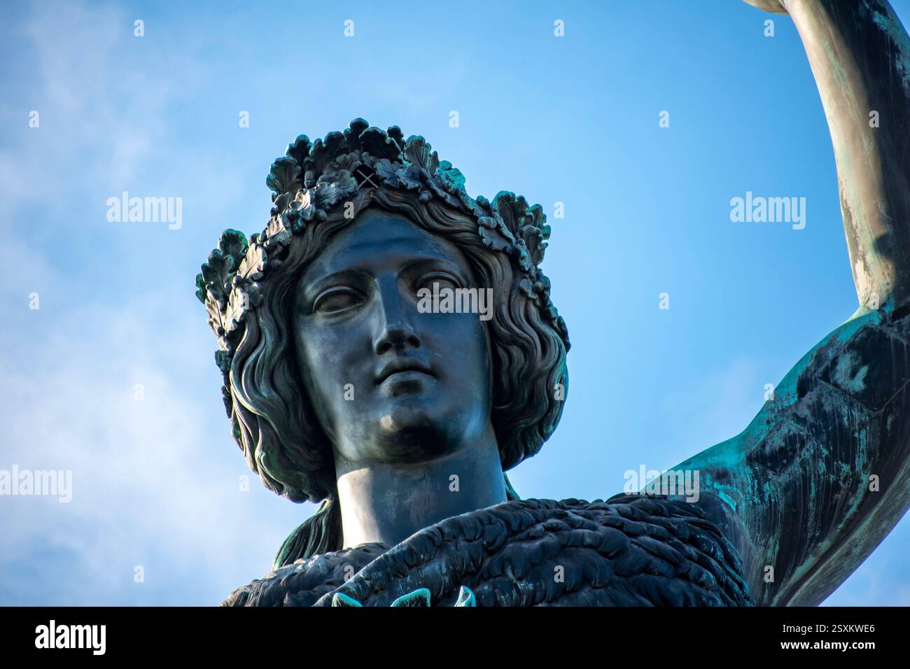 Bavaria bronze statue hi-res stock photography and images - Alamy