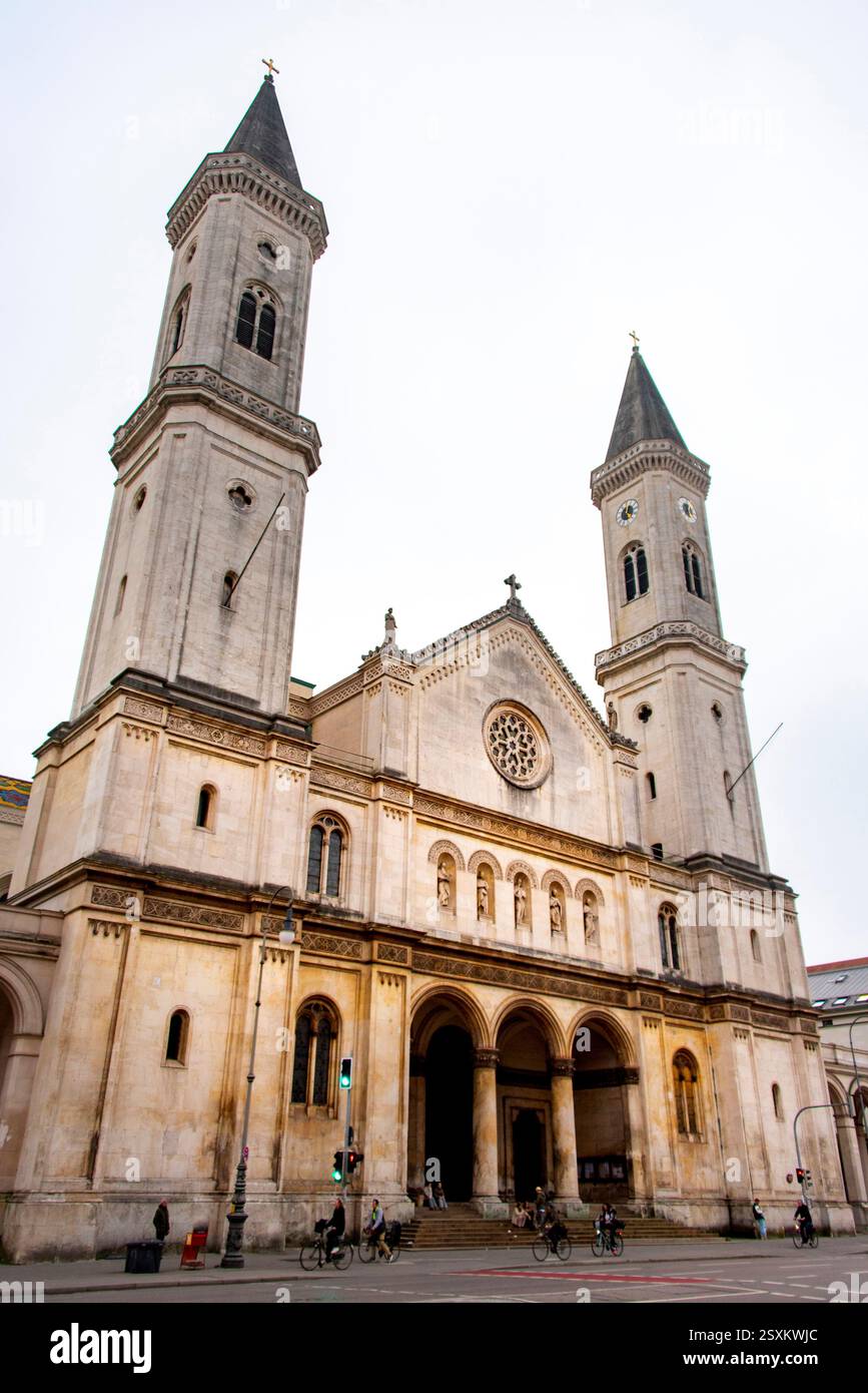 Ludwigskirche in Munich - Germany Stock Photo - Alamy
