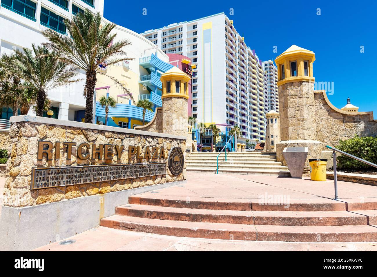 Ritchey Plaza , Daytona Beach, Florida, USA Stock Photo - Alamy