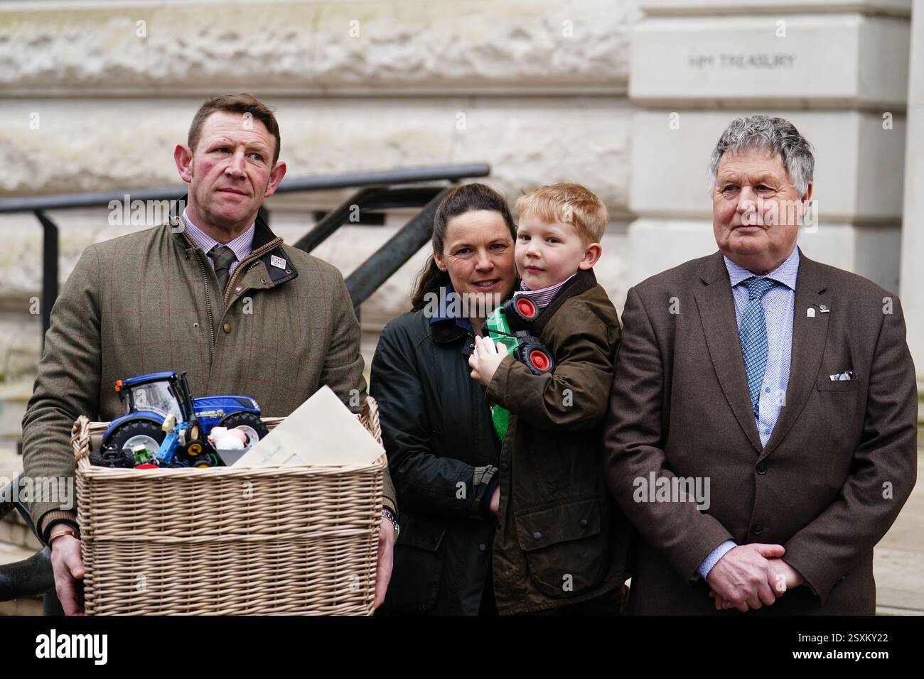 Tom Church, his wife Hazel, their five-year-old son Bertie, and Hazel's ...